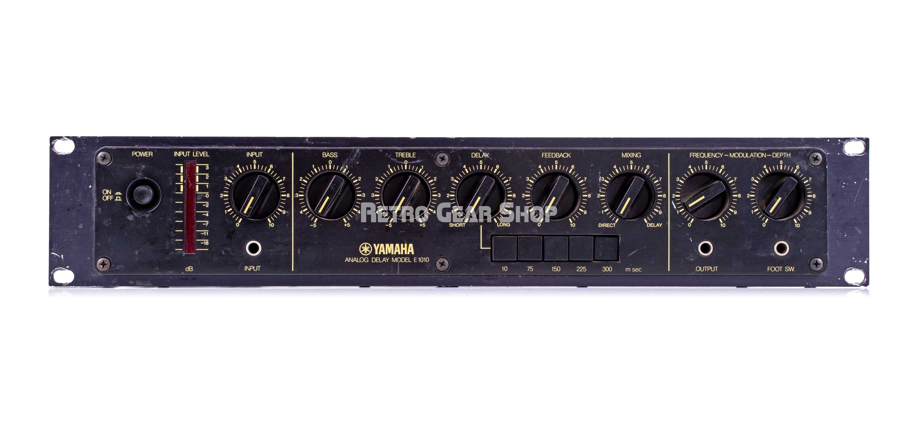 Yamaha E1010 Rack Analog Delay Vintage Rare– Retro Gear Shop