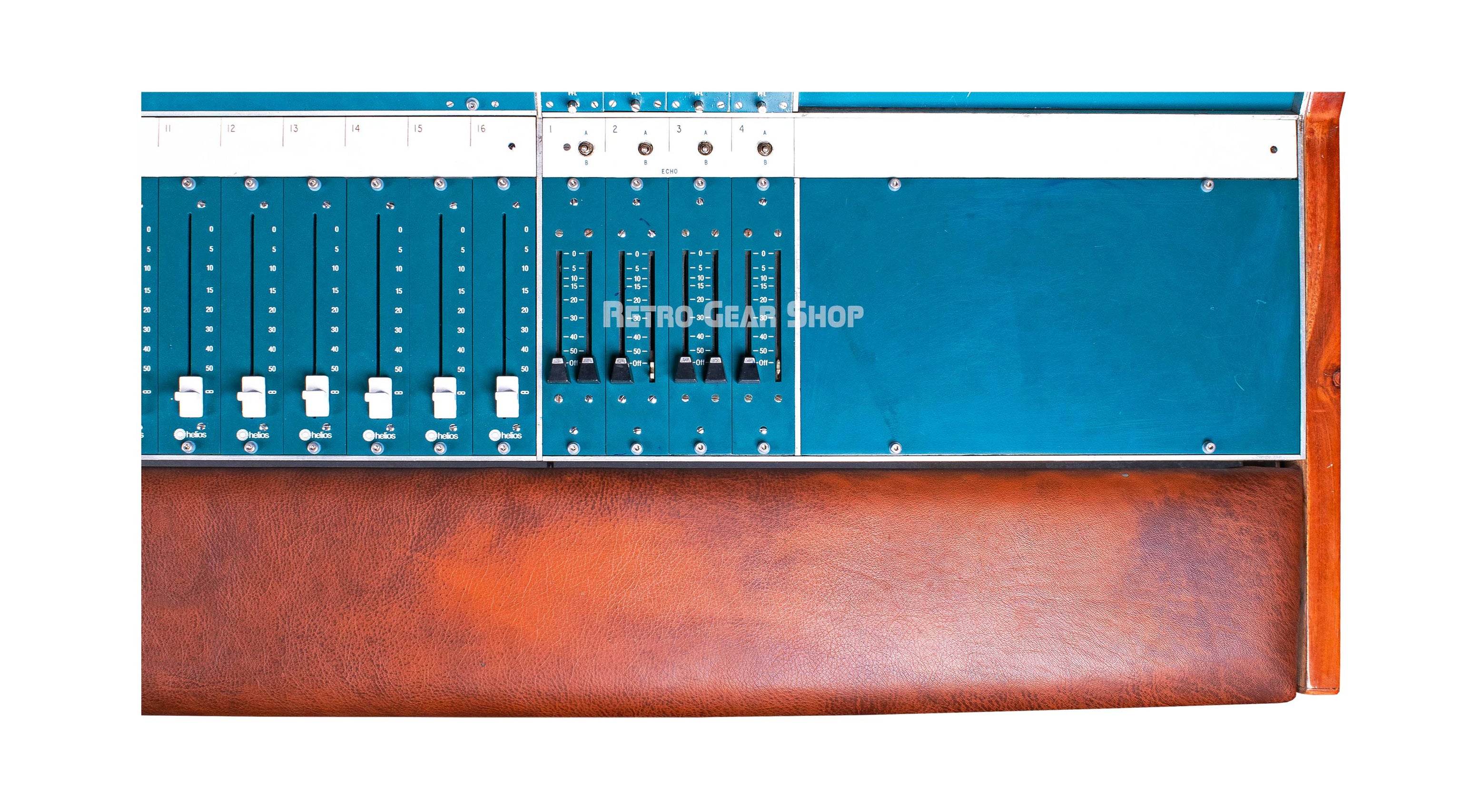 Helios HJ-1 Dub Station 20-Channel Mixing Console Blue Vintage Rare ...