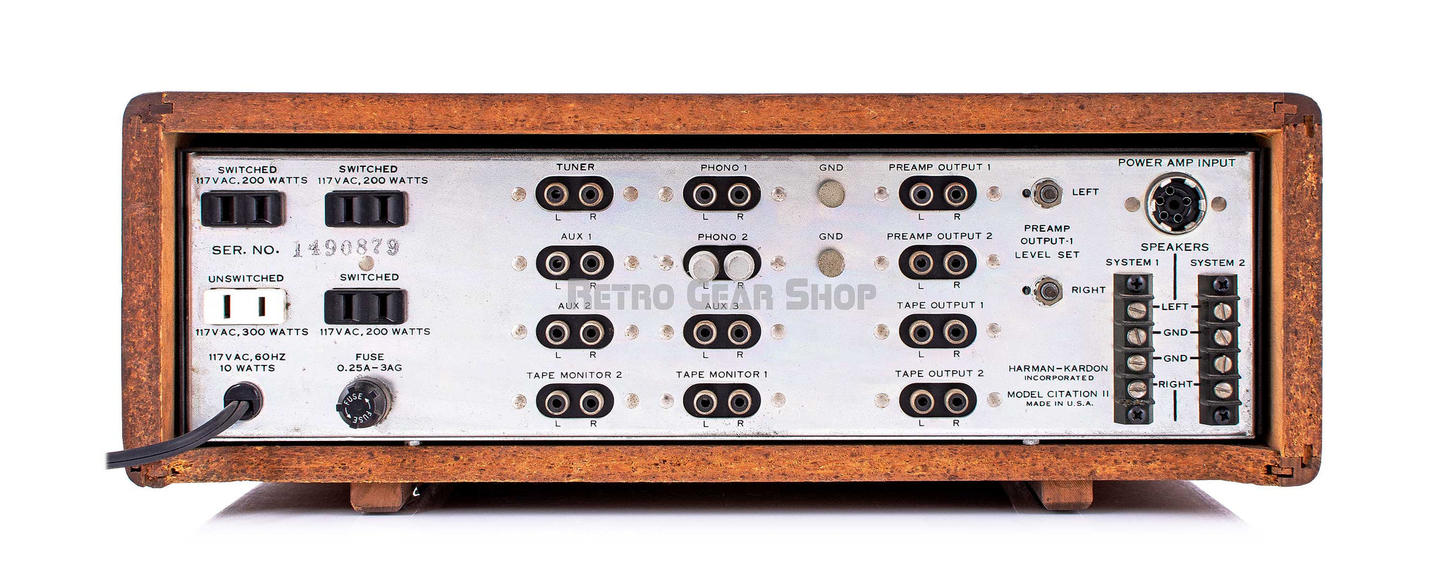 Harman Kardon Citation Eleven 11 Preamp Preamplifier Vintage Rare ...