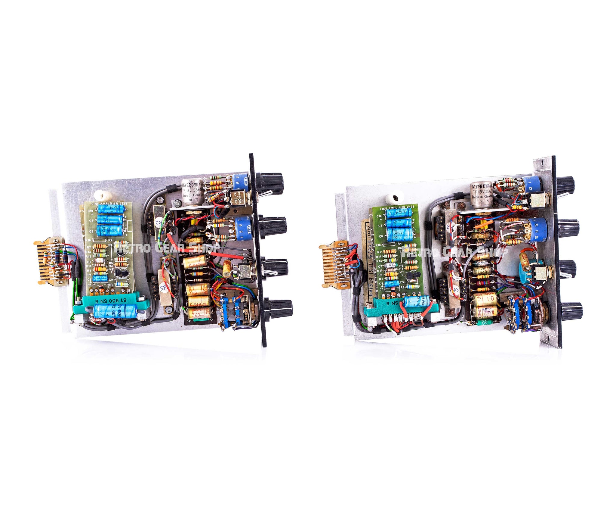 Helios Modules Pair EQ Mic Preamp Vintage Rare Strawberry Studio ...