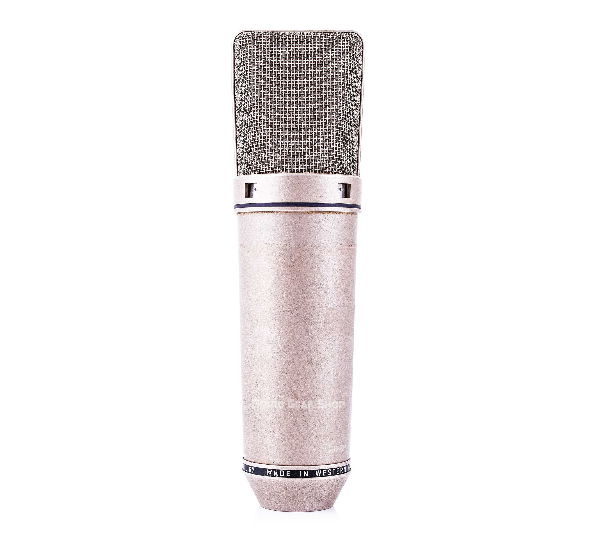 Neumann U67 Vintage Large Diaphragm Tube Condenser Microphone Rare Mic– Retro Gear Shop