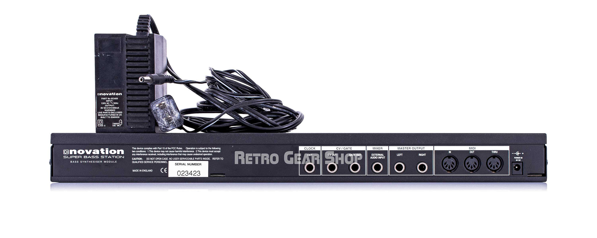 Novation Super Bass Station Rack Monophonic Rackmount Synthesizer ...