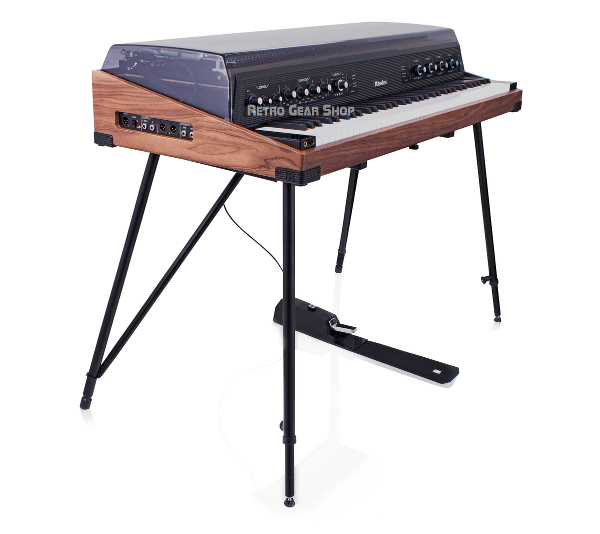 Rhodes MK8 Smoked Transparent Electric Piano – Retro Gear Shop