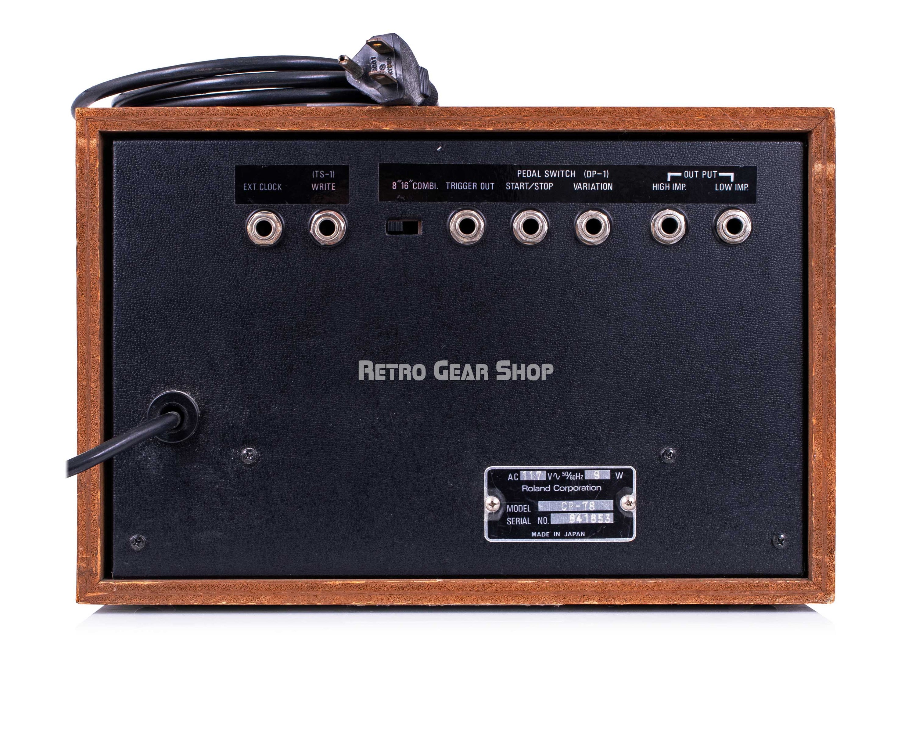 Roland CR-78 CompuRhythm Vintage Analog Drum Machine– Retro Gear Shop