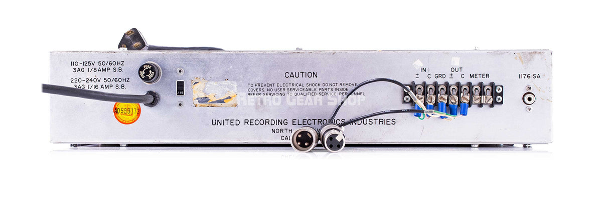 Urei 1176LN Rev F Universal Audio Limiting Amplifier Vintage Rare ...