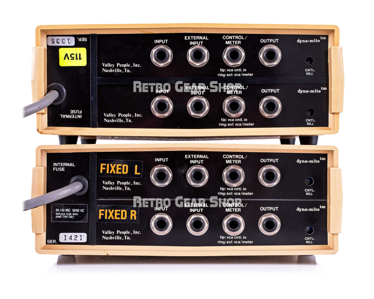 Valley People Dyna-Mite Pair Limiter Compressor Vintage Rare – Retro ...