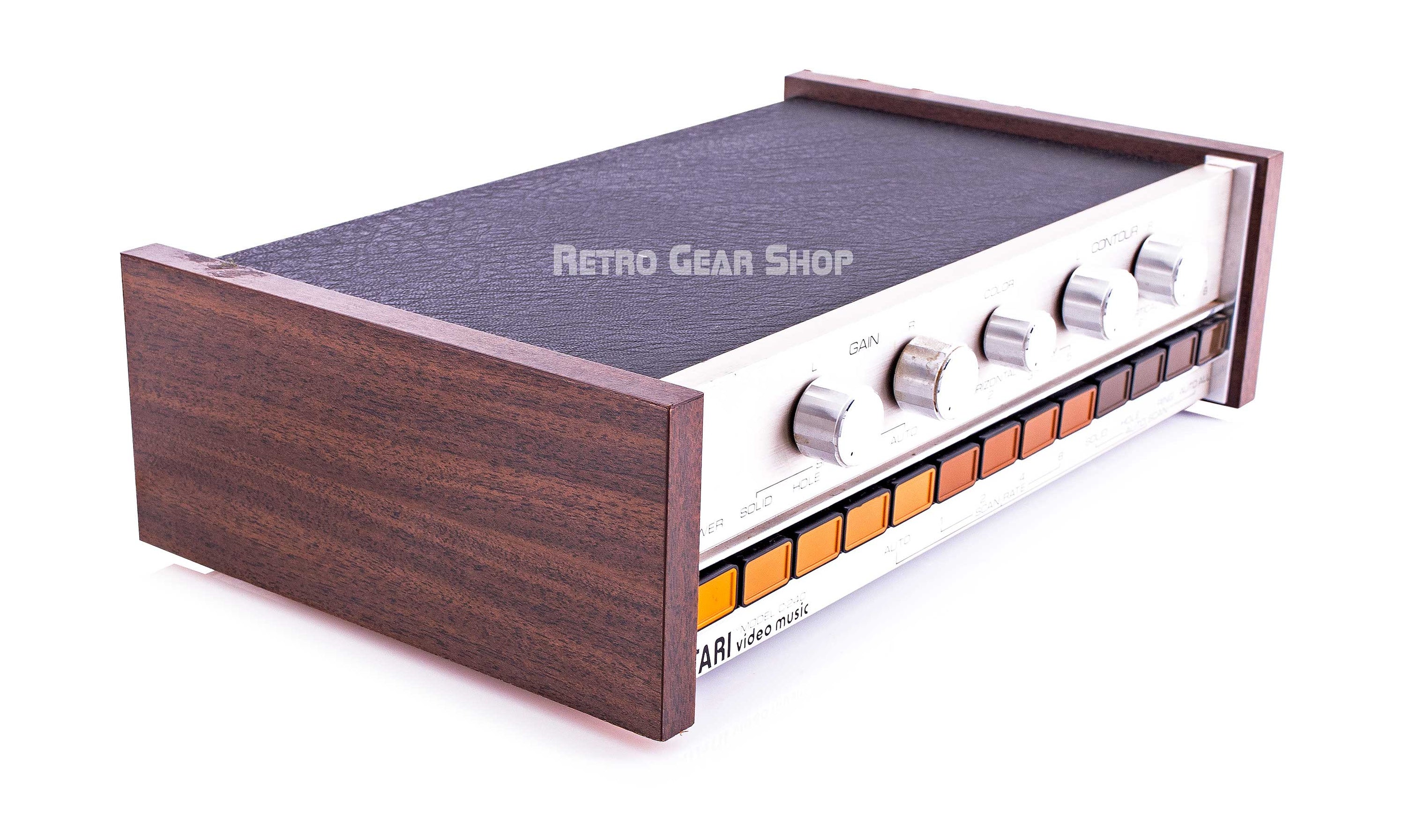 Atari Video Music C240 Electronic Music Visualizer C-240 Vintage Rare ...