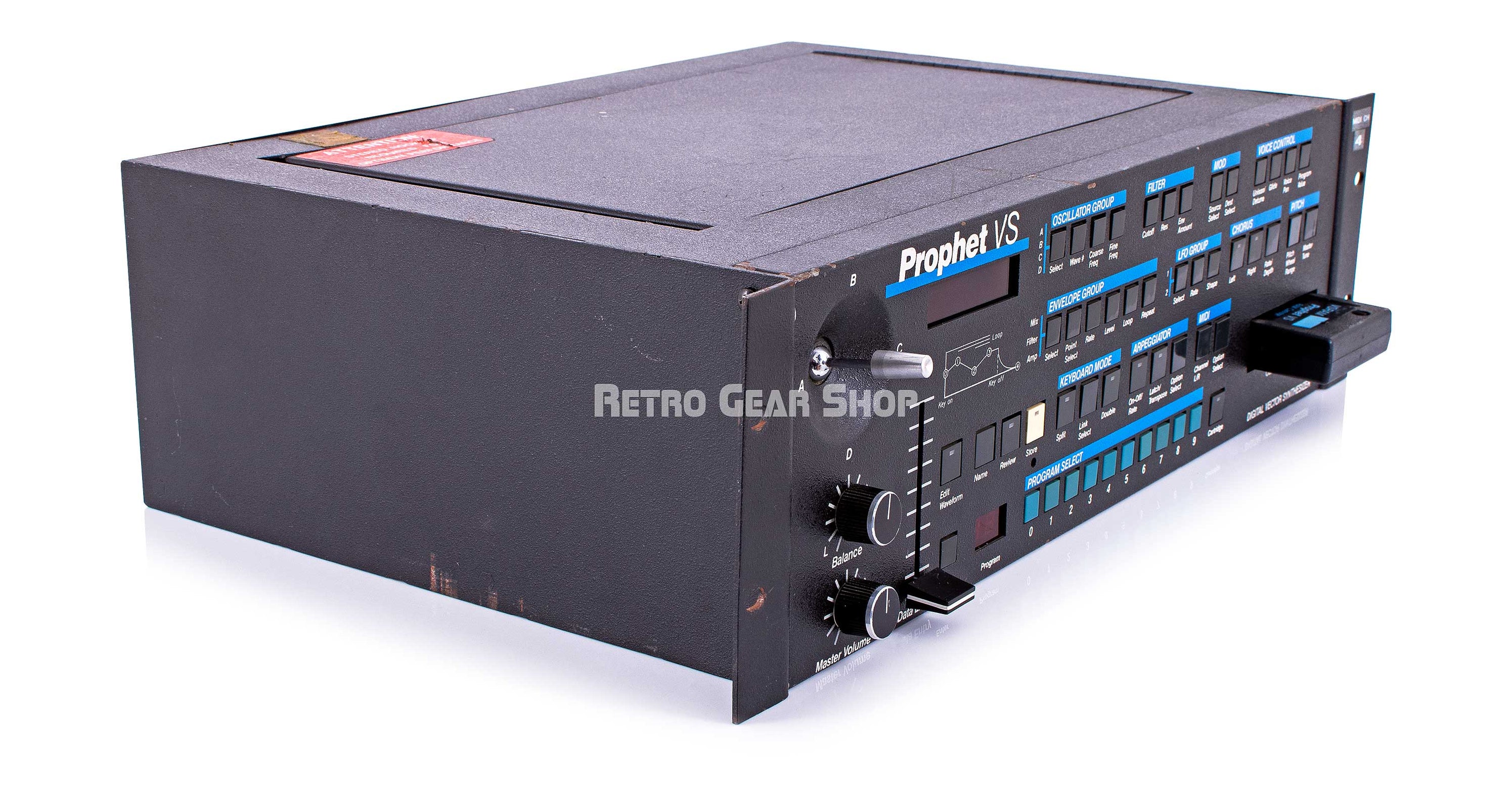 Sequential Circuits Prophet VS Rack Synthesizer Digital Synth Rare ...