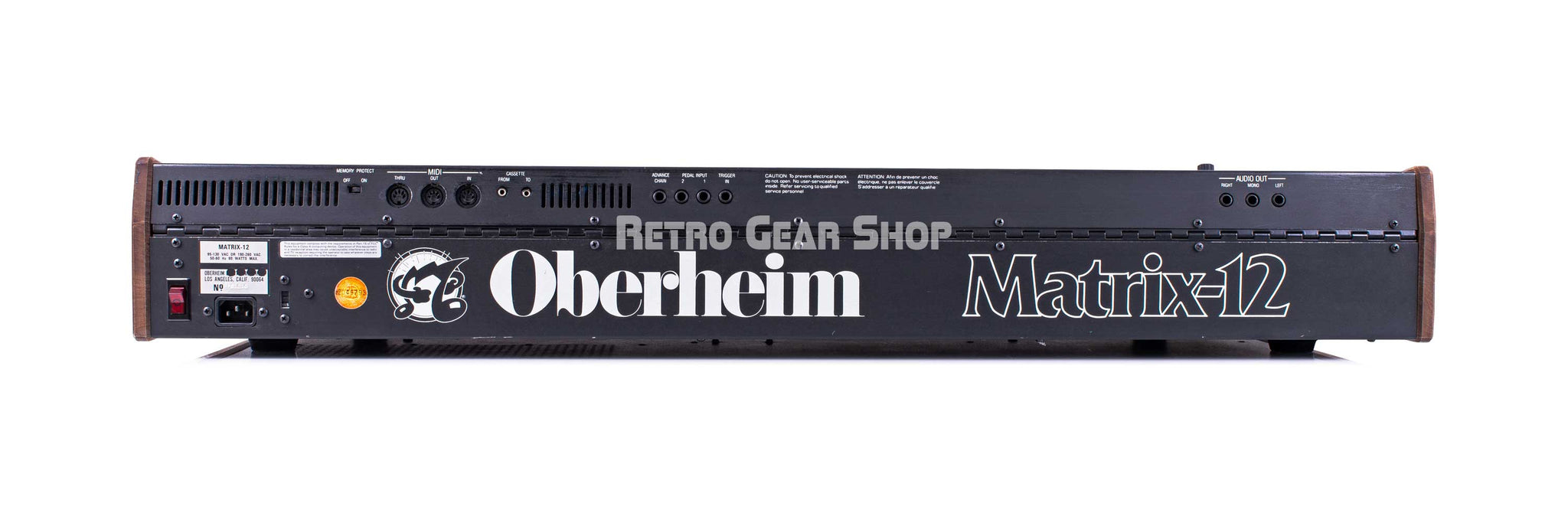 Oberheim Matrix 12 12-Voice Keyboard Vintage Rare Analog Synthesizer ...