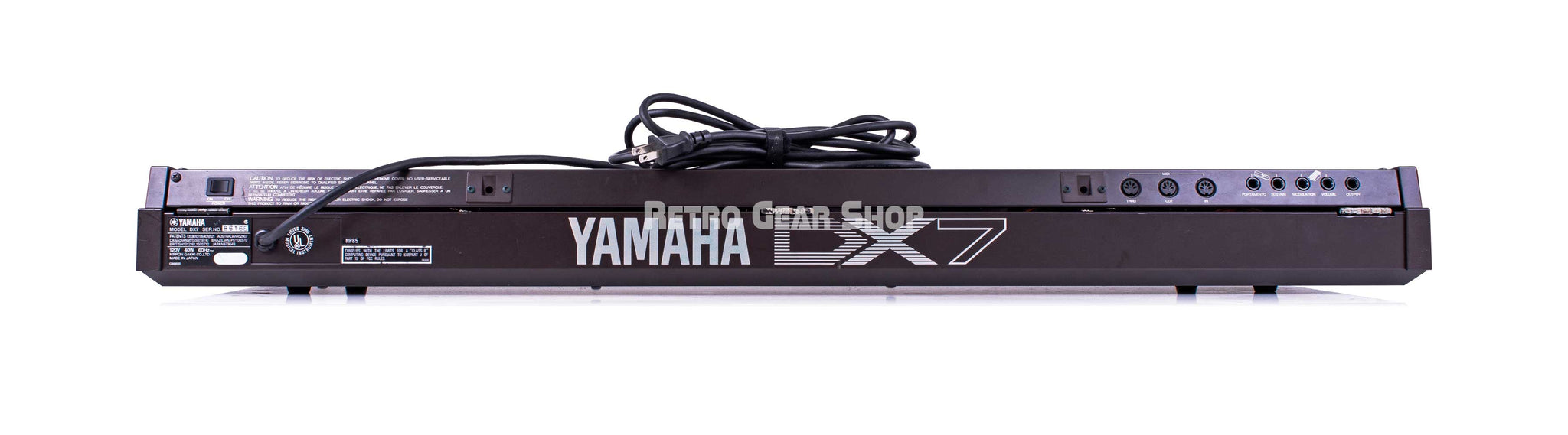 Yamaha DX7 Special Edition OS Digital Synthesizer Vintage Rare Synth ...