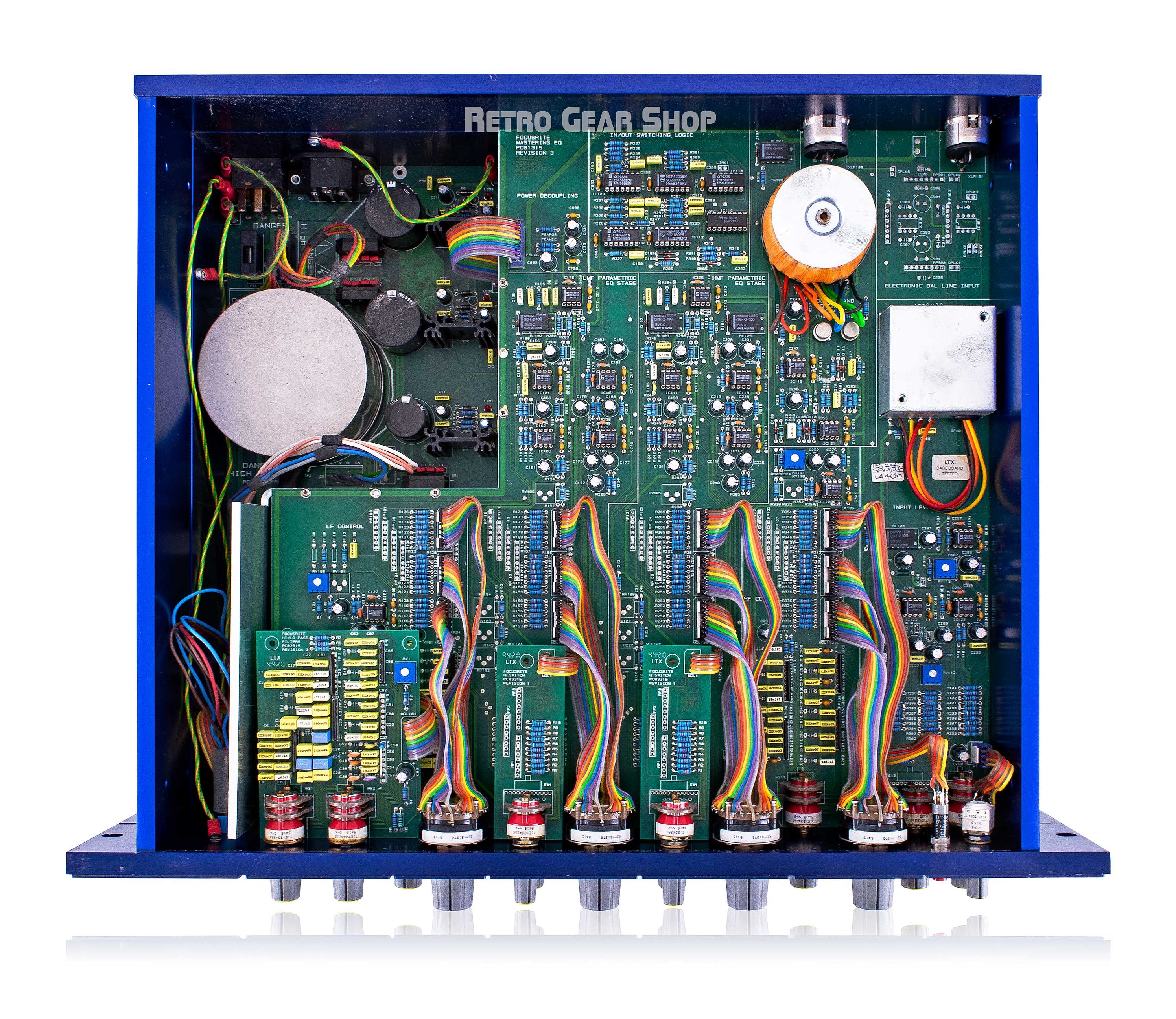 Focusrite Isomorphic Equalizer EQ Blue 315 Vintage Rare– Retro Gear Shop