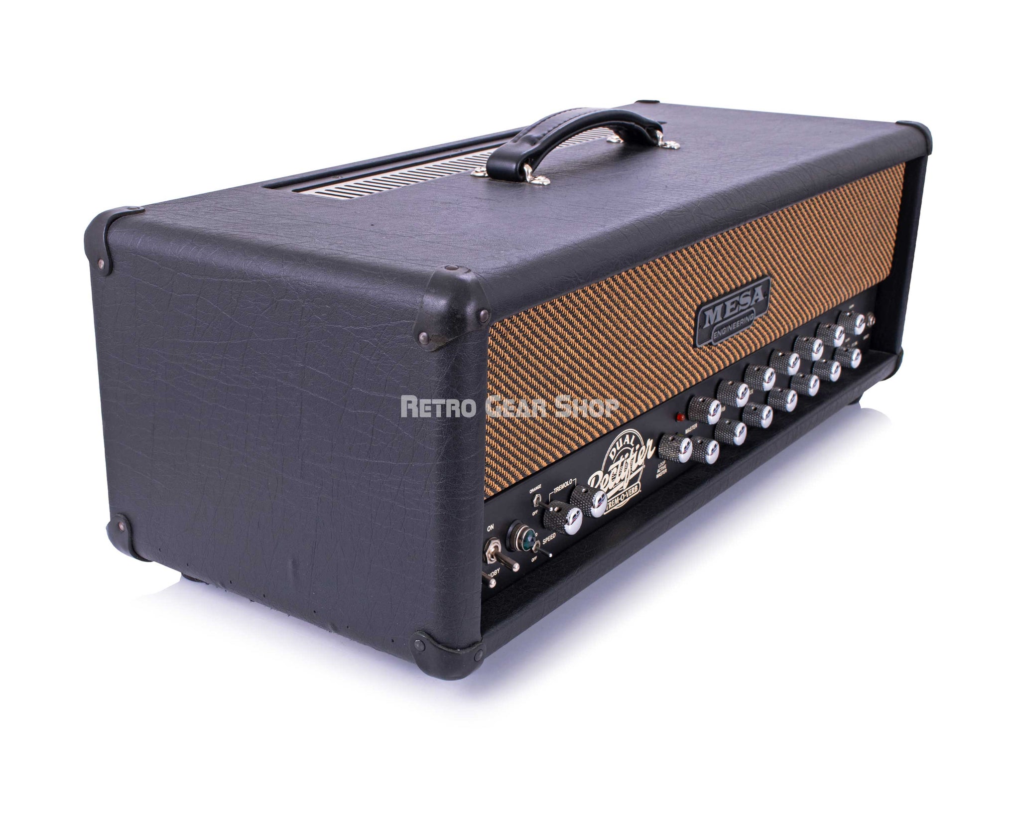 Mesa Boogie Dual Rectifier Trem-o-Verb 2-Channel 100-Watt Guitar Amp H– Retro Gear Shop