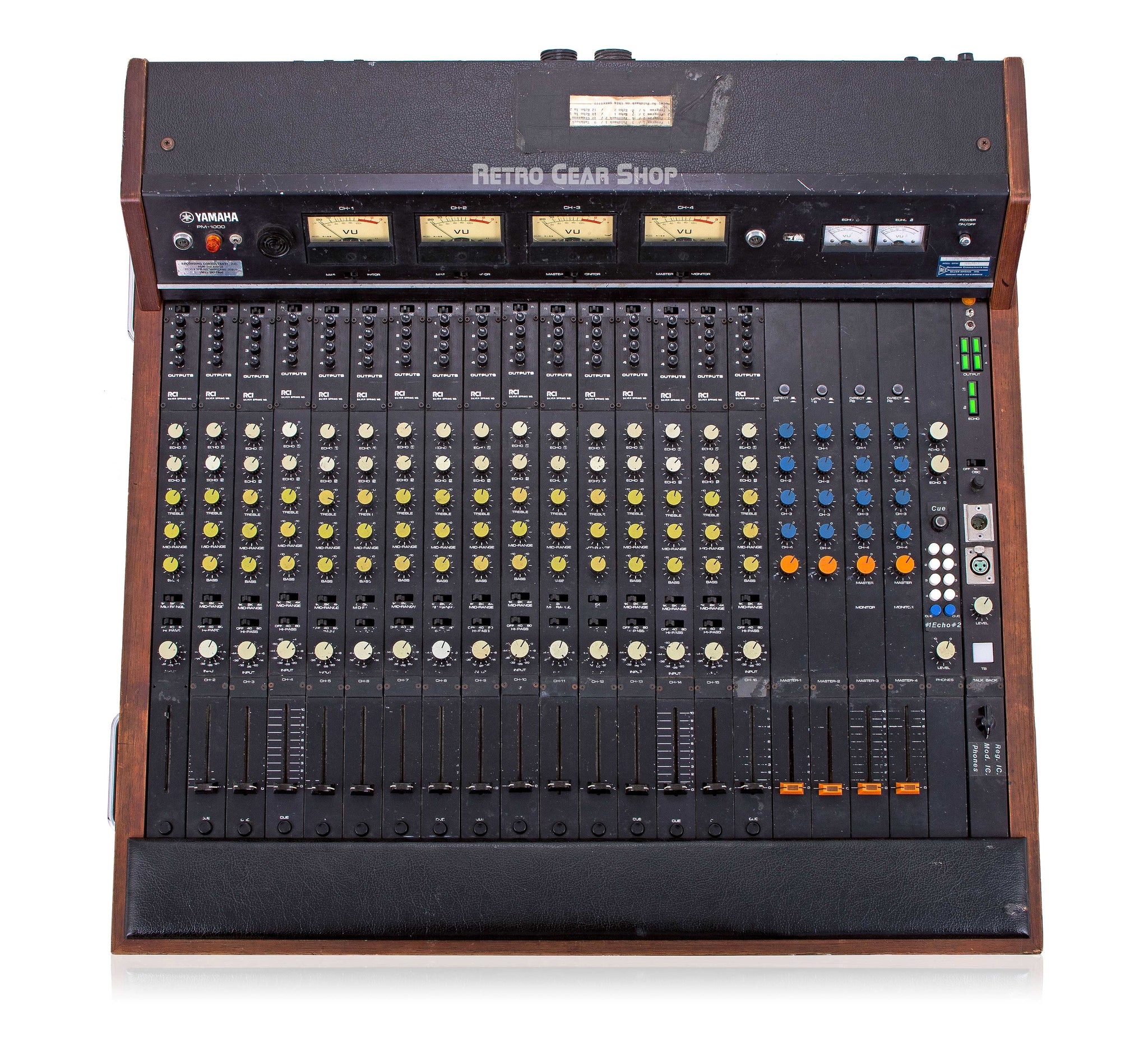 Yamaha PM1000 16-Channel Console Vintage Rare Analog Recording – Retro Gear Shop