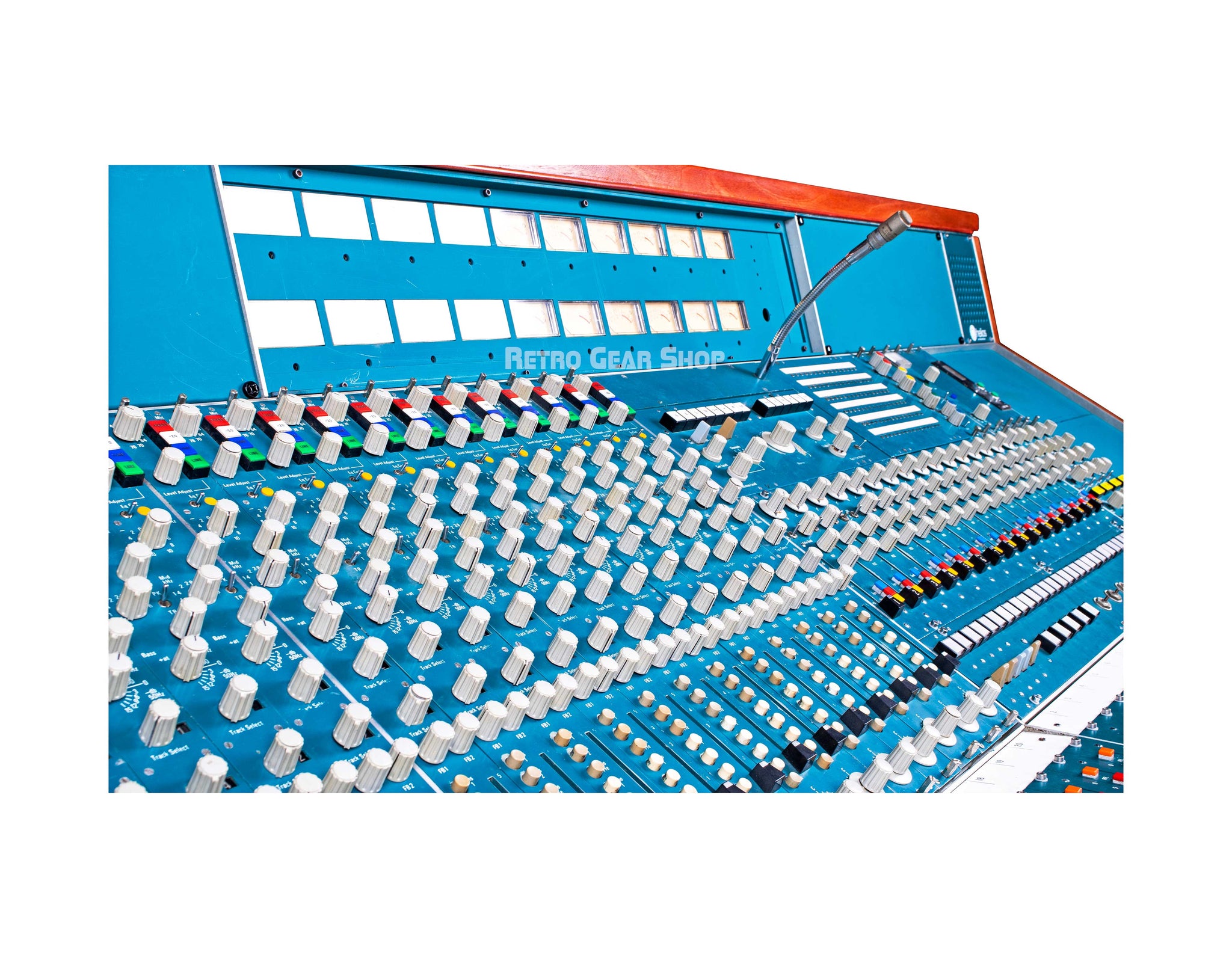 Helios HJ-1 Dub Station 20-Channel Mixing Console Blue Vintage Rare ...