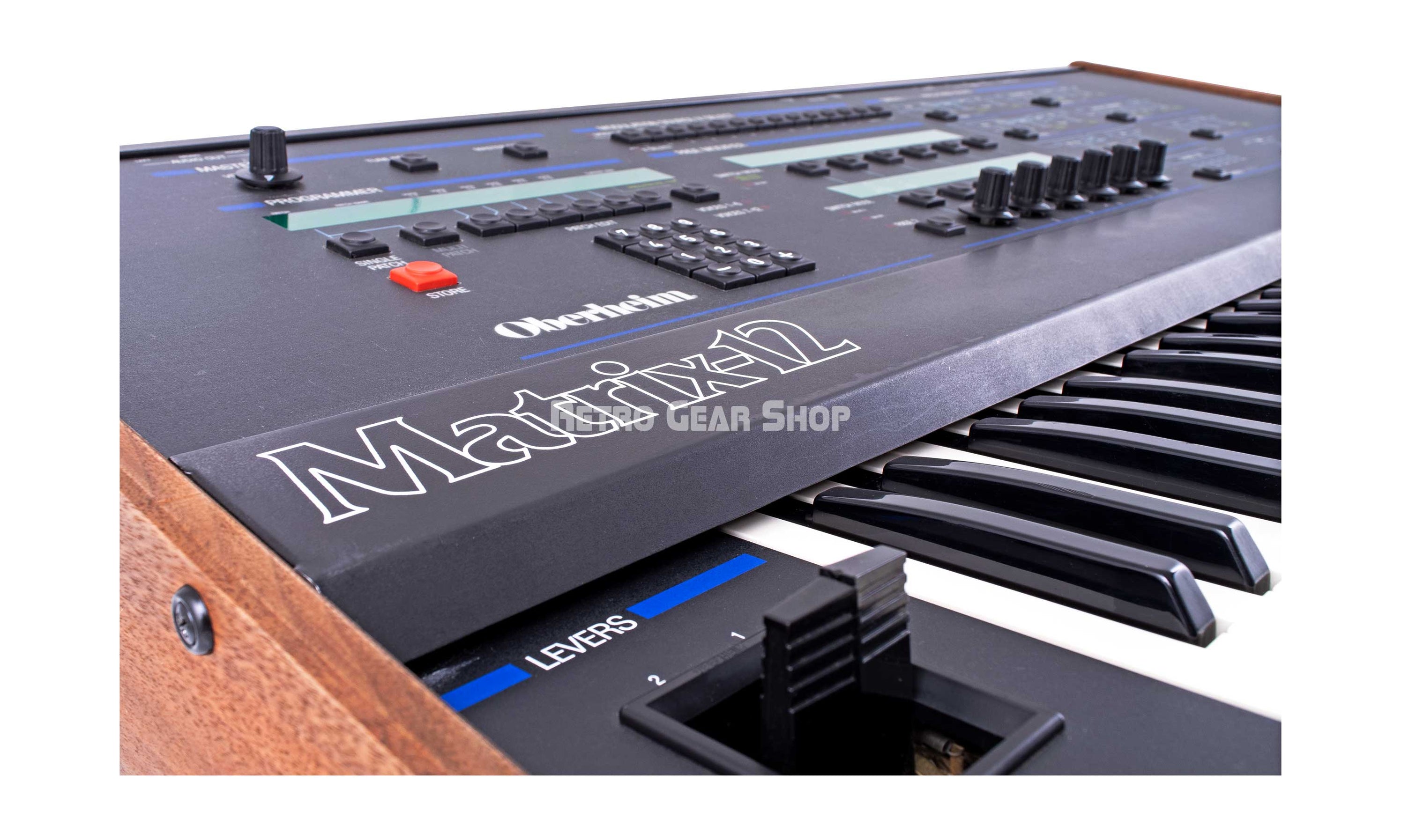 Oberheim Matrix 12 12-Voice Keyboard Vintage Rare Analog Synthesizer ...