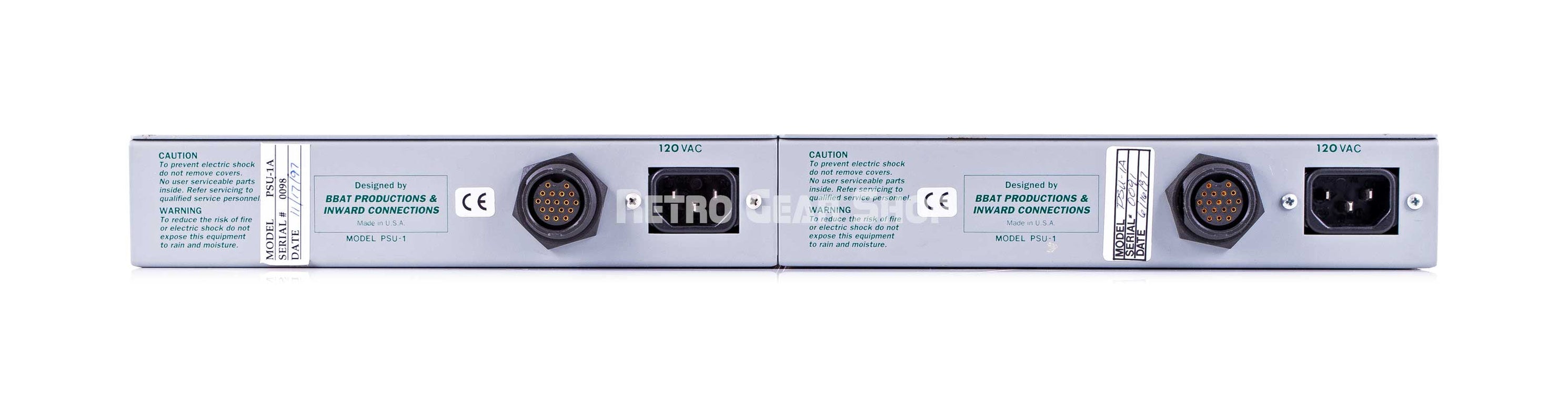 Inward Connections Vac Rac 4000 6x TEQ-1 Tube EQ 2x TLM-1 Tube Limiter ...