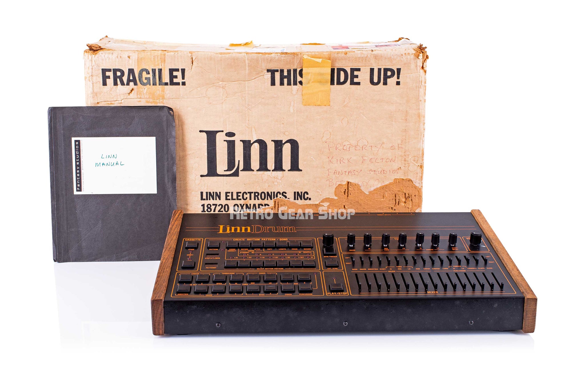 Linn Linndrum LM-2 Drum Machine LM2 Vintage Rare – Retro Gear Shop