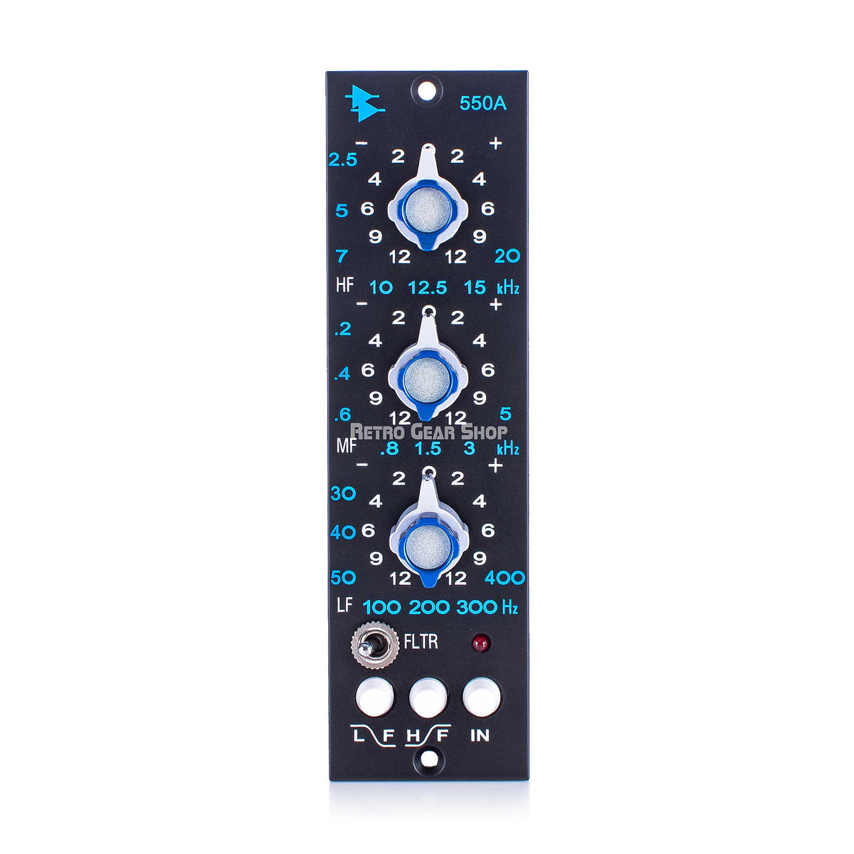 API 550A Equalizer Analog 500 Series EQ Discrete 3 Band Reissue– Retro ...