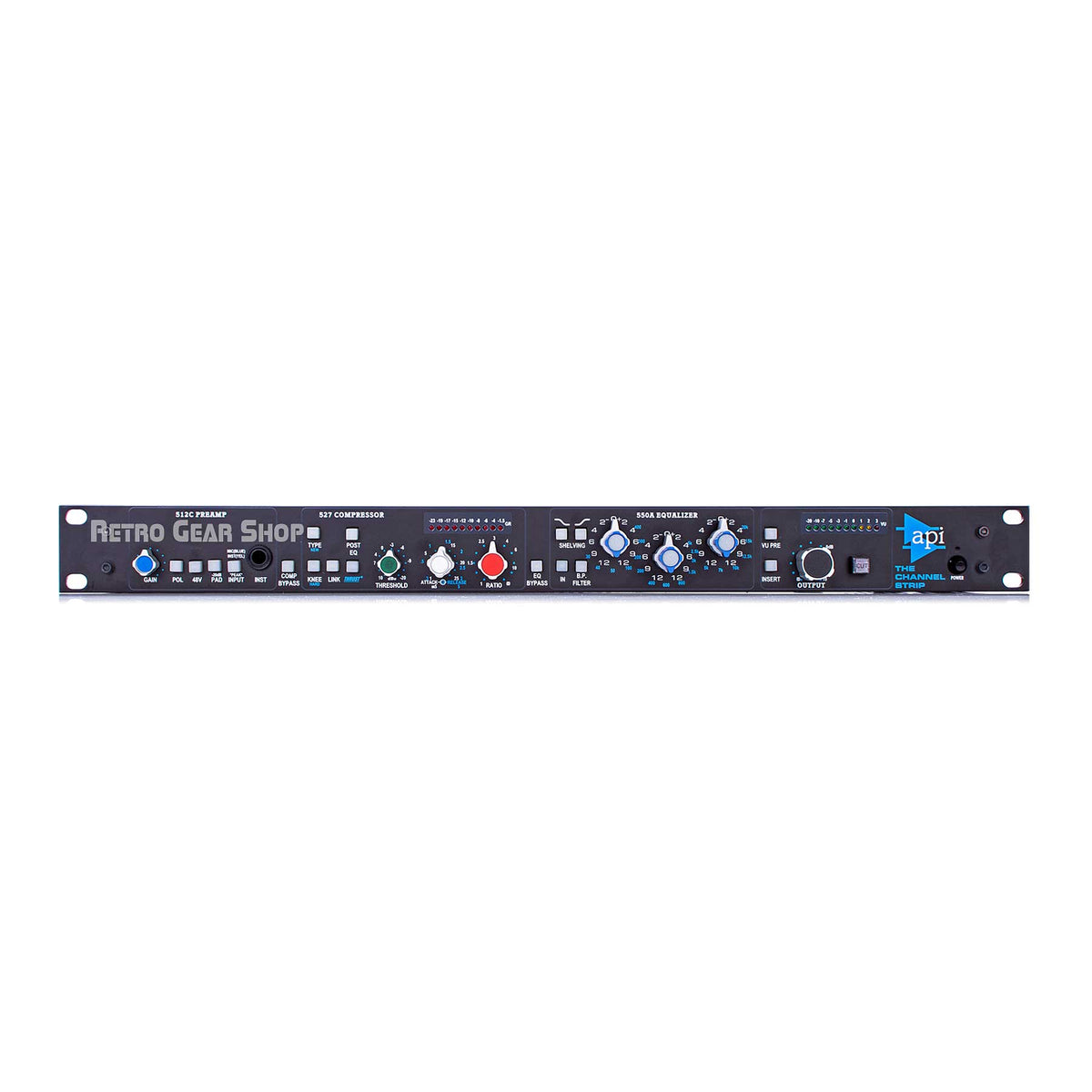 API The Channel Strip 512c Mic Pre 550A EQ 527 Comp 325 Line Driver ...