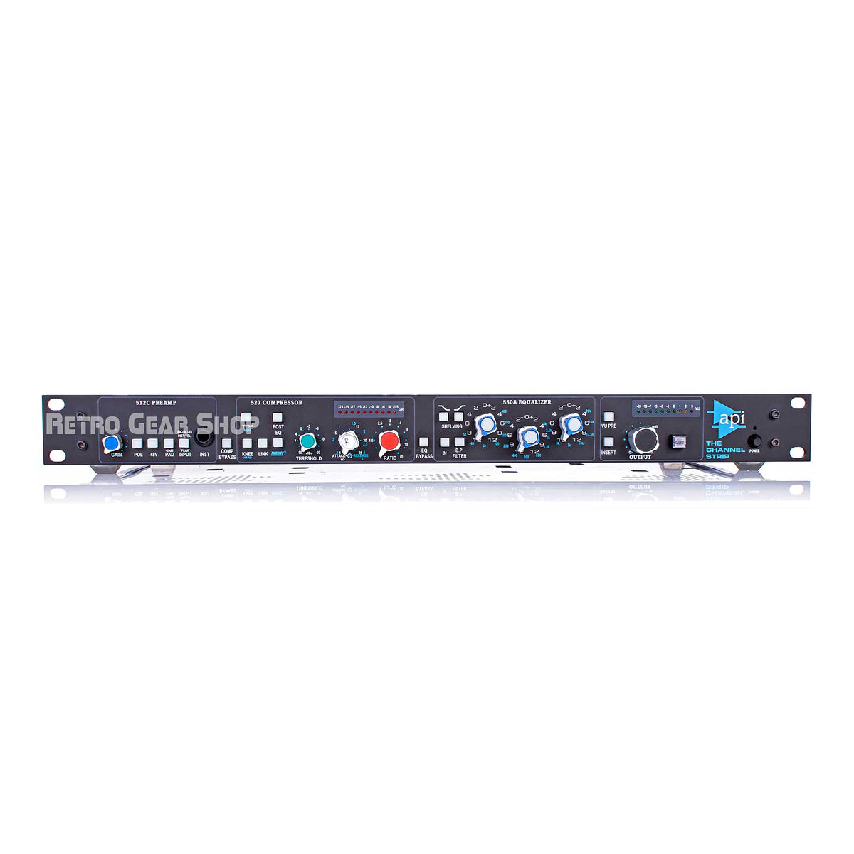 API The Channel Strip 512c Mic Pre 550A EQ 527 Comp 325 Line Driver ...