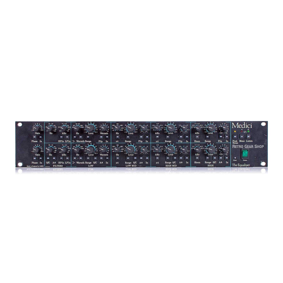 Amek Medici Mastering Equalizer Stereo EQ Rare Vintage Analog– Retro ...