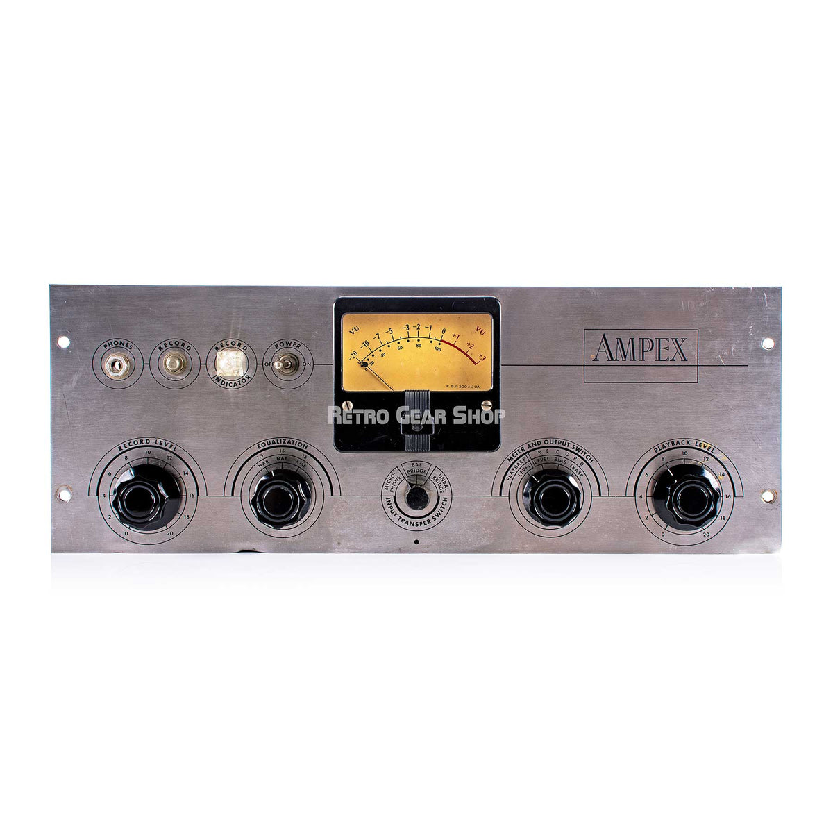 Ampex 351 Tube Preamp EQ Vintage Rare Serviced– Retro Gear Shop