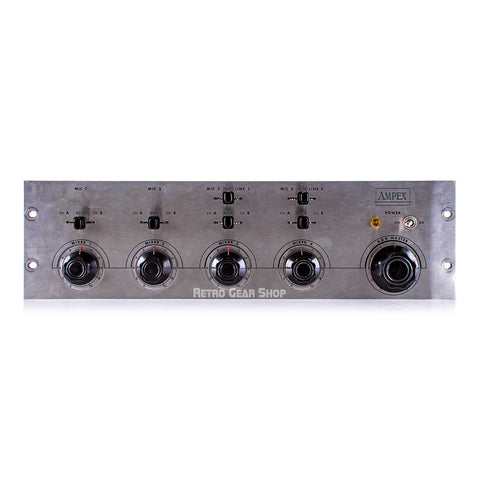 Ampex MX-35 4 Channel Tube Mixer Mic / Line Preamp MX35 Rare Vintage ...