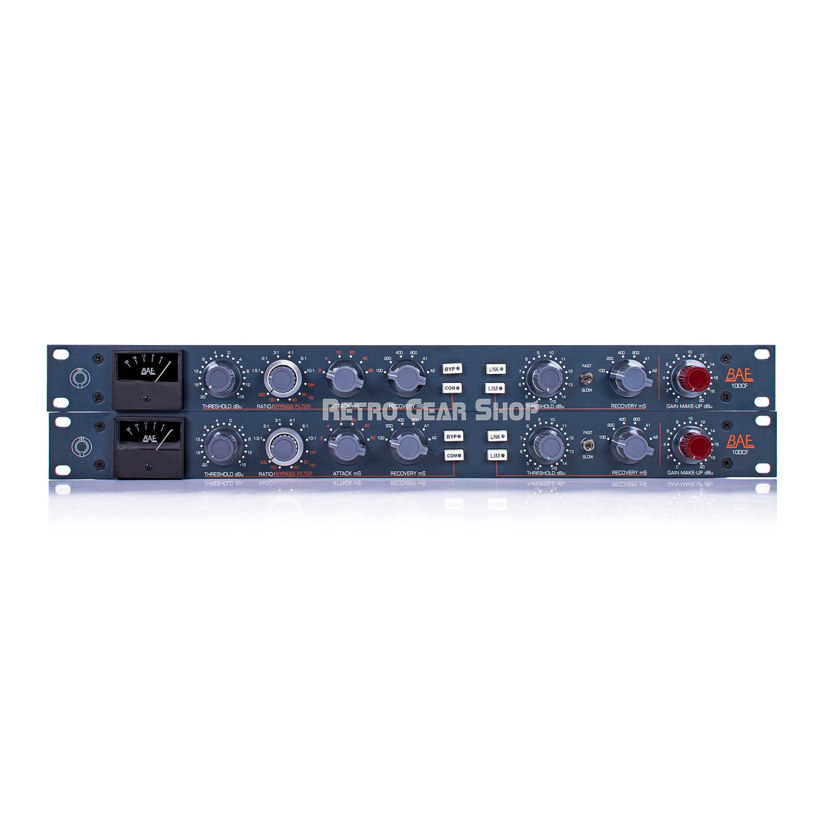 BAE 10DCF Stereo Pair Analog Compressors + PSU Power Supply– Retro Gear ...