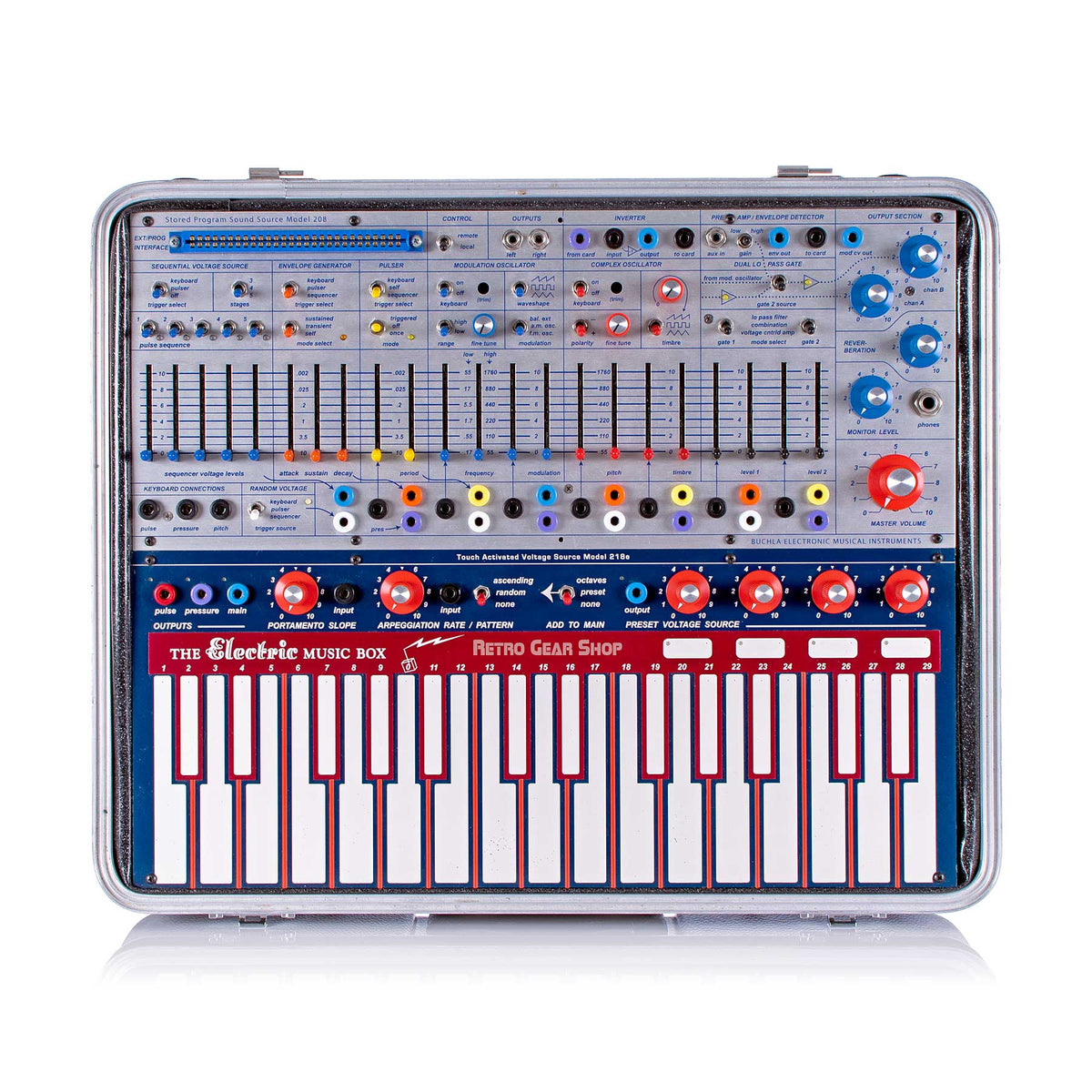 Buchla Music Easel + Original Box Modular Analog Synthesizer BEMI ...