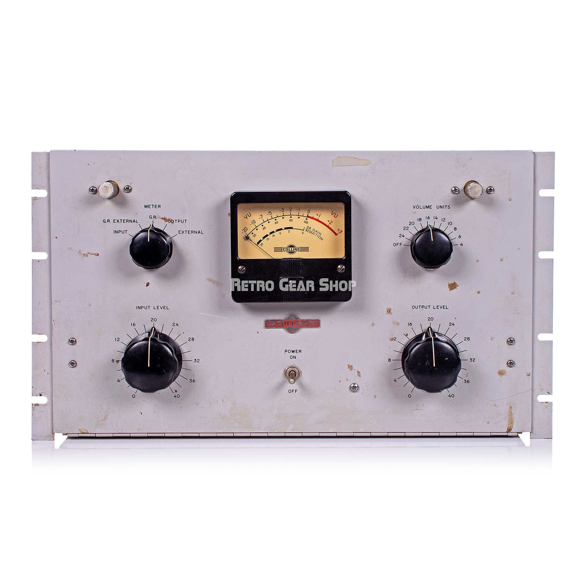 Collins 26U-1 Vintage Rare Vari Mu Analog Tube Compressor Limiter ...