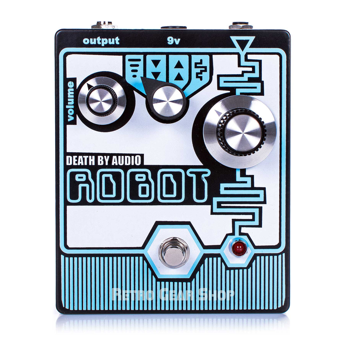 Death By Audio Robot 8-bit Pitch Transposer Octave Guitar Effect Pedal ...