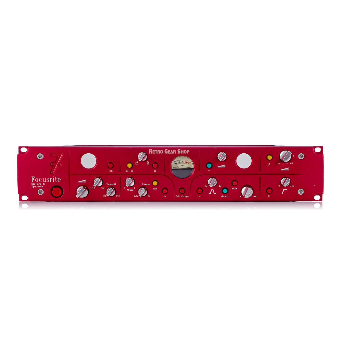 Focusrite Red 7 Mic Pre & Dynamics Compressor Limiter De-esser Exciter ...
