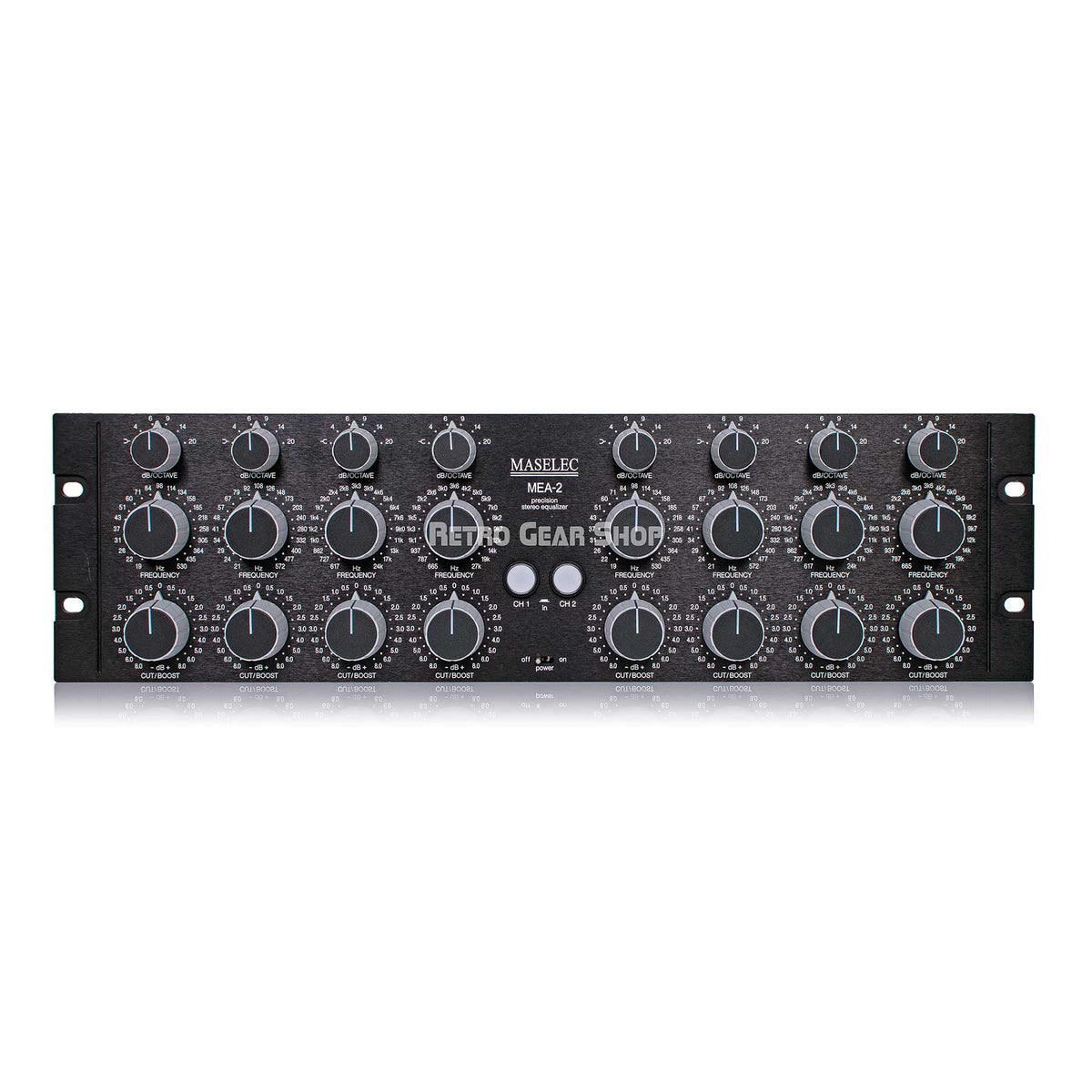 Maselec MEA-2 Precision Stereo Mastering 4 Band Equalizer EQ MEA2 ...