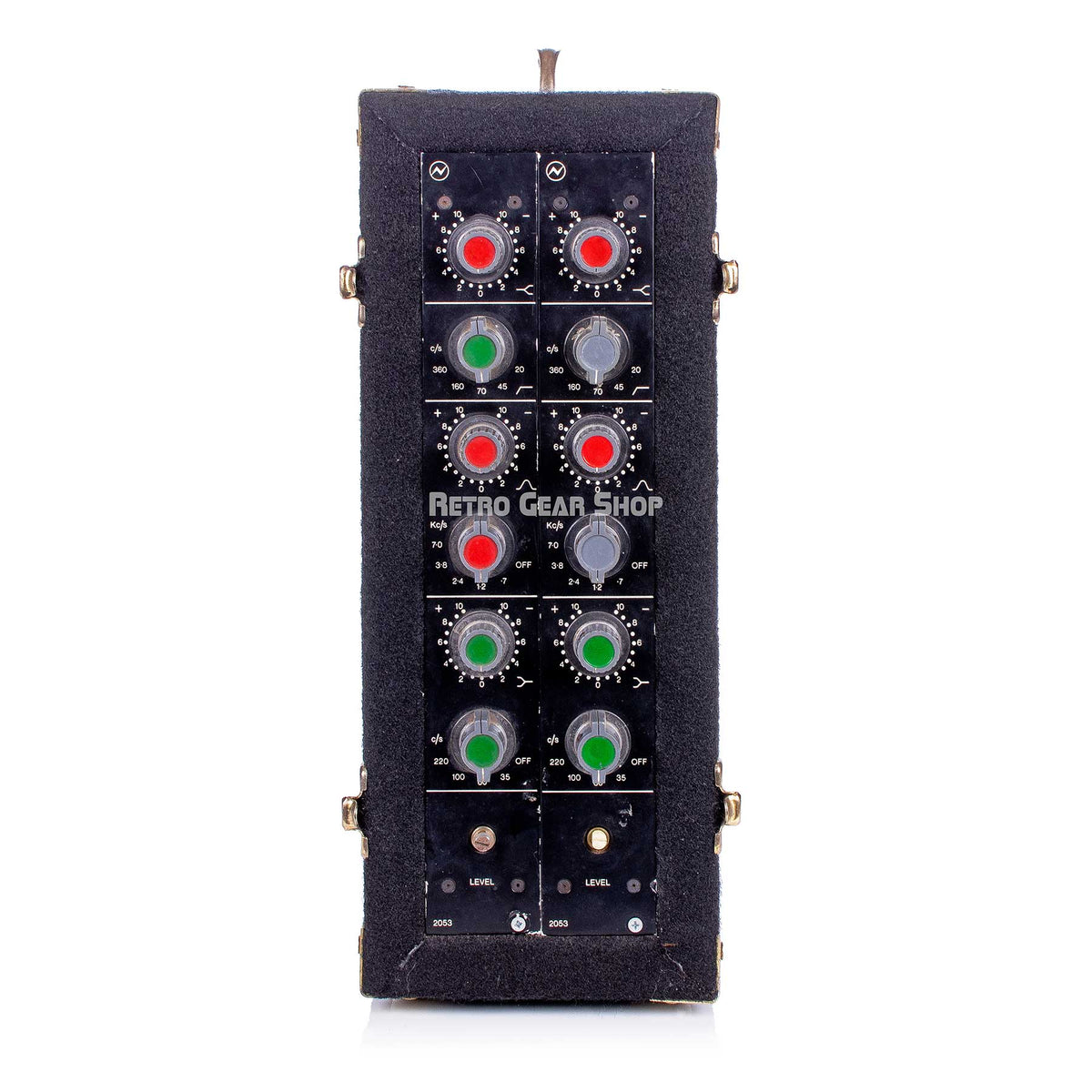 Neve 2053 3-Band EQ Filter Pair Racked St Ives Transformers L31267 ...