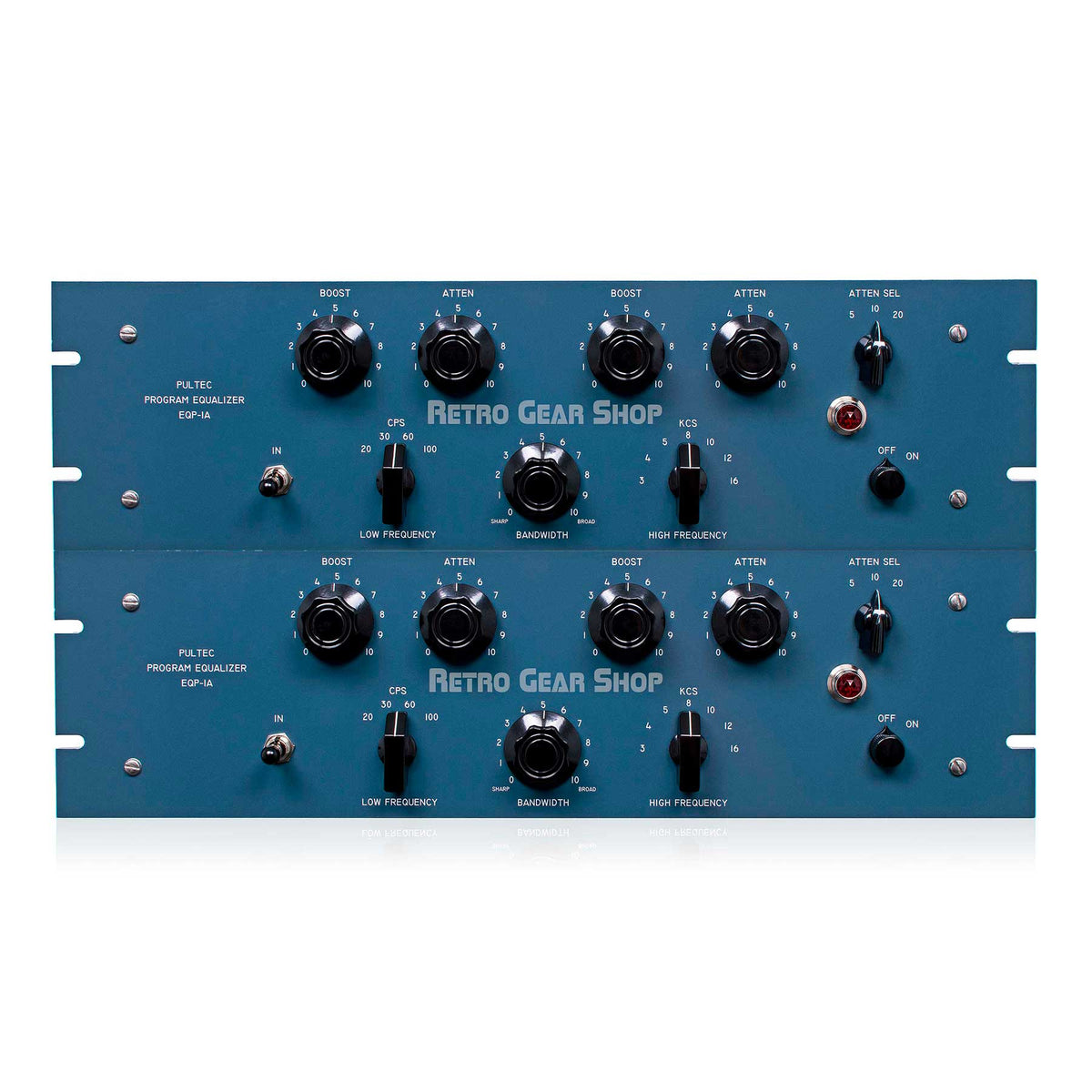 Pulse Techniques Pultec EQP-1A Tube Program Equalizer EQ Pair– Retro ...