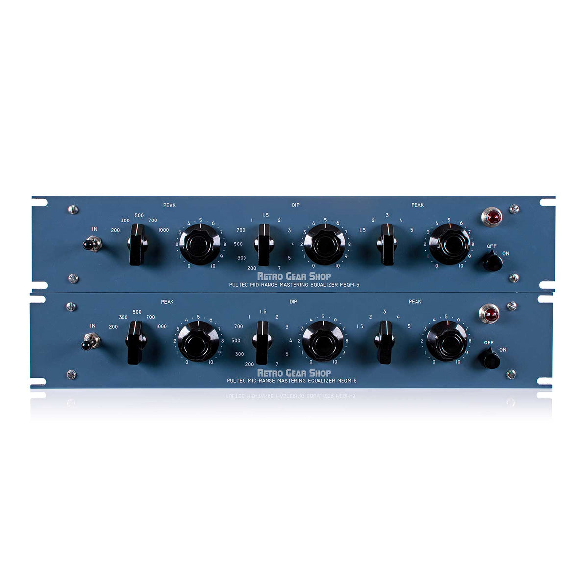 Pultec MEQM-5 Mid-Range Mastering Equalizer Sequential Stereo Pair ...