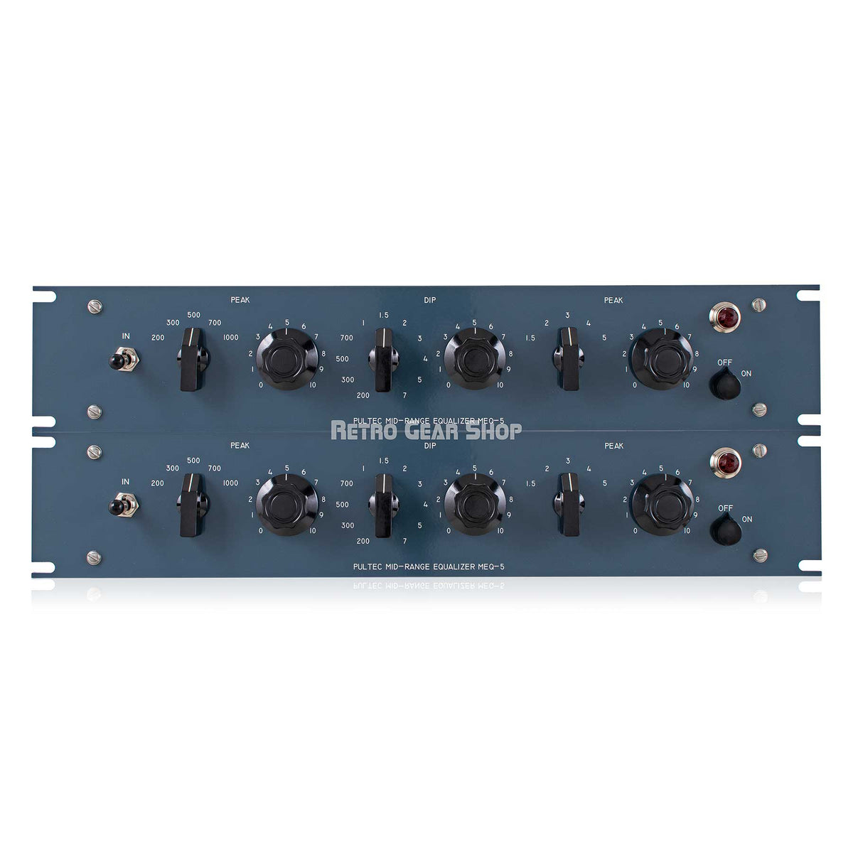 Pultec Pulse Techniques MEQ-5 2U Blue Equalizer– Retro Gear Shop