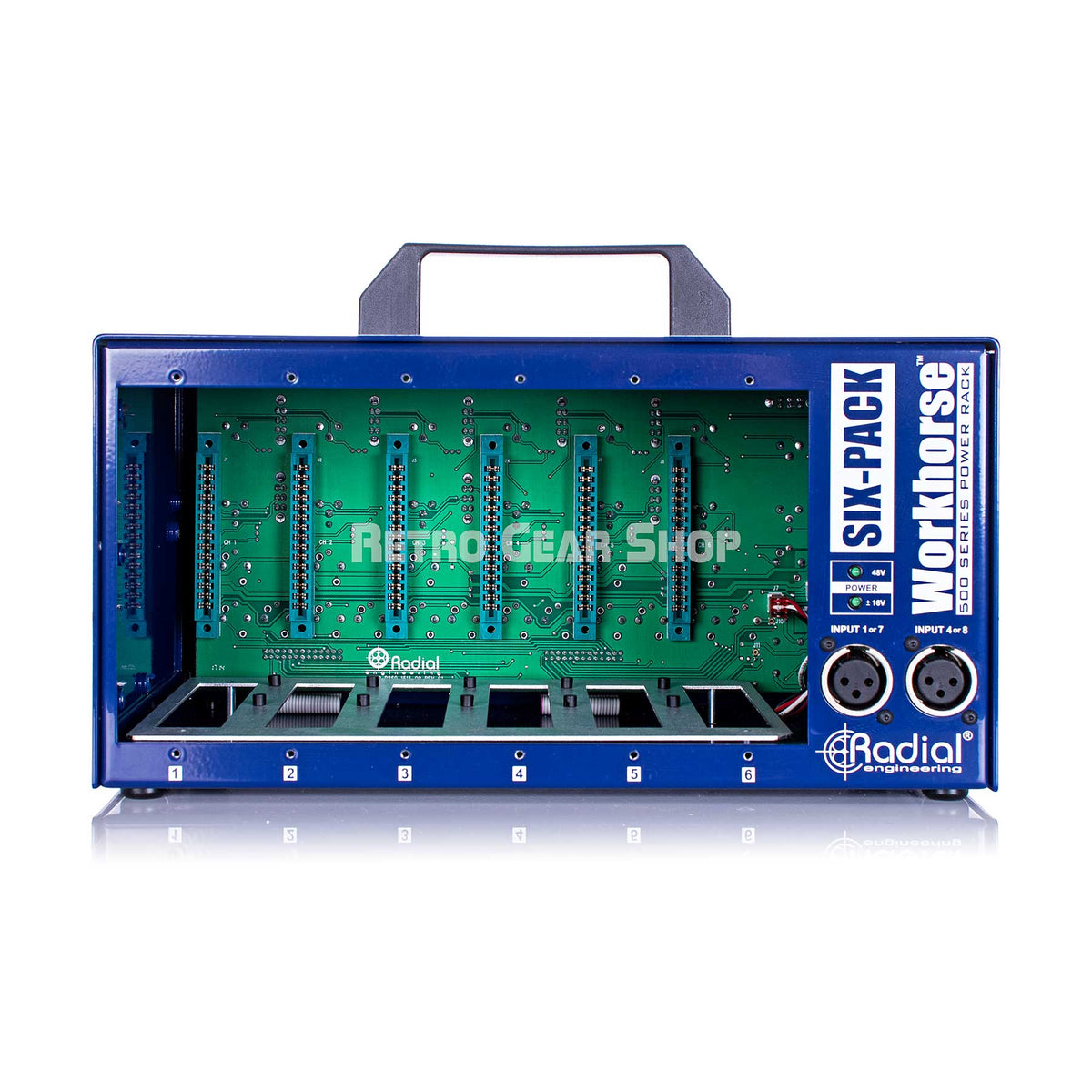 Radial Engineering Workhorse Six Pack 500 Series Rack – Retro Gear Shop