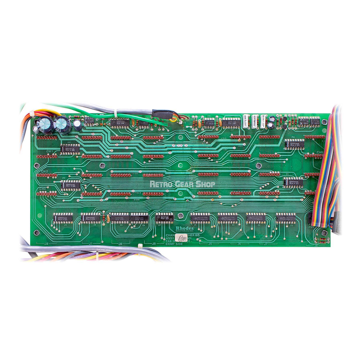 Arp Rhodes Chroma Keyboard Rare Analog Synth Channel Motherboard– Retro ...