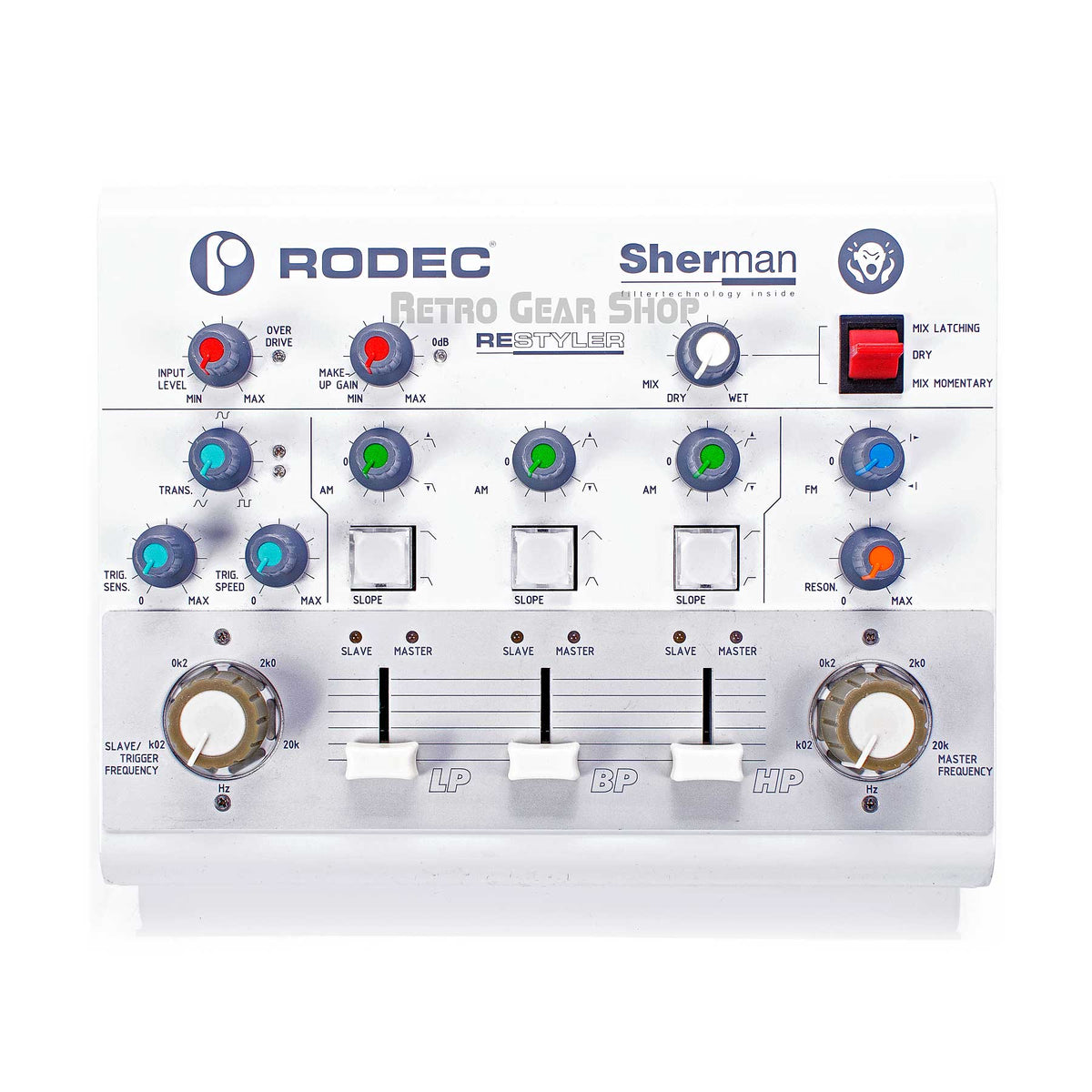 Rodec Sherman Restyler Filter Analog Multi Filter DJ Effect– Retro Gear Shop