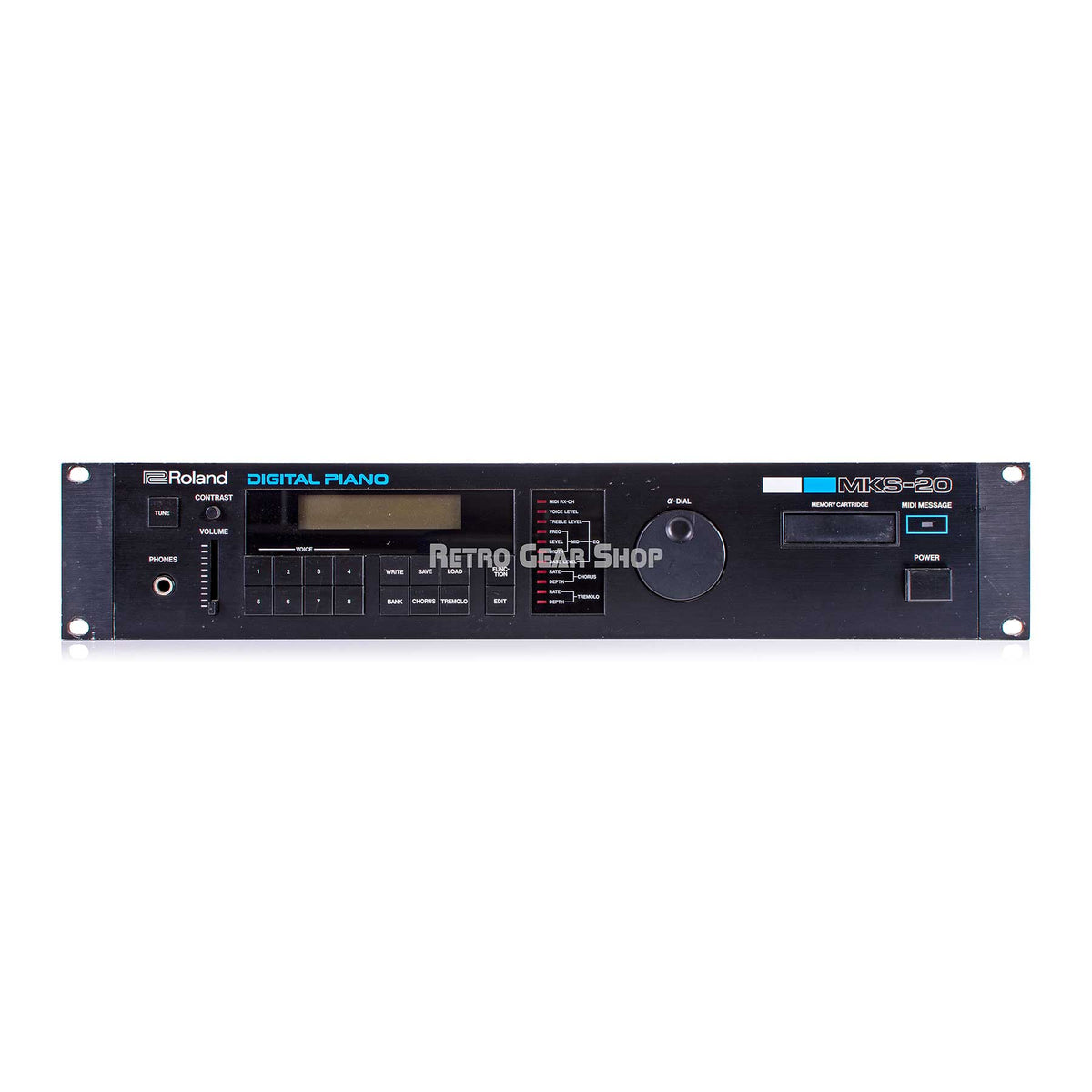 Roland MKS 20 Digital Piano Sound Module Rackmount Vintage Rare MKS20 ...
