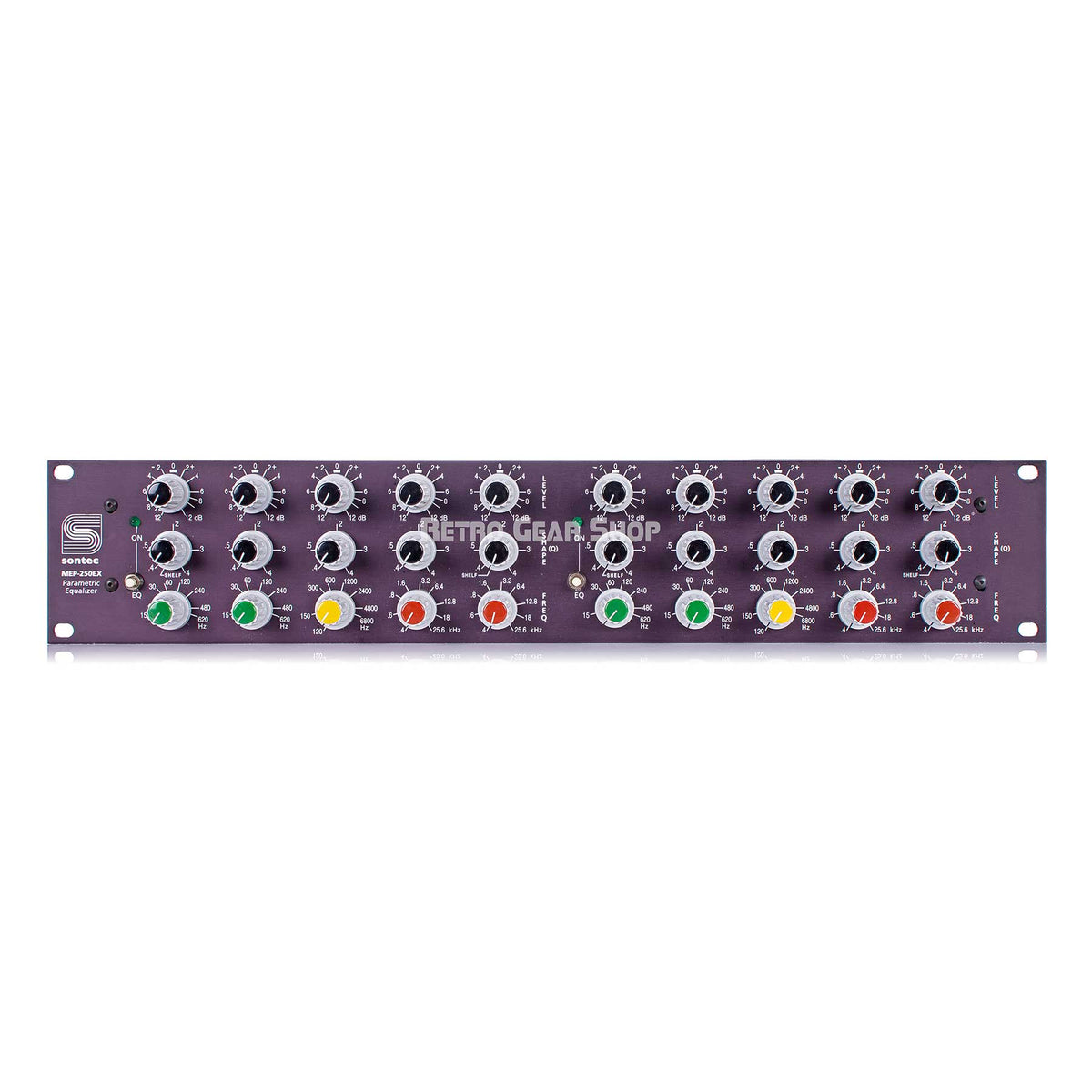 Sontec MEP-250EX 2-Channel Parametric EQ Equalizer Reissue– Retro Gear Shop