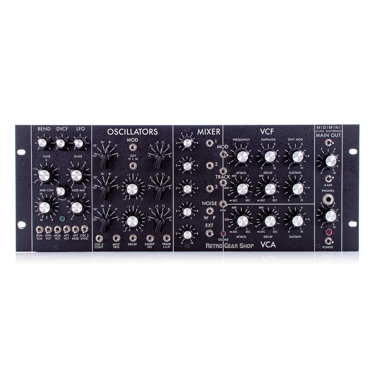 Studio Electronics Midimini Moog Minimoog Model D Rack Midimoog Synth ...