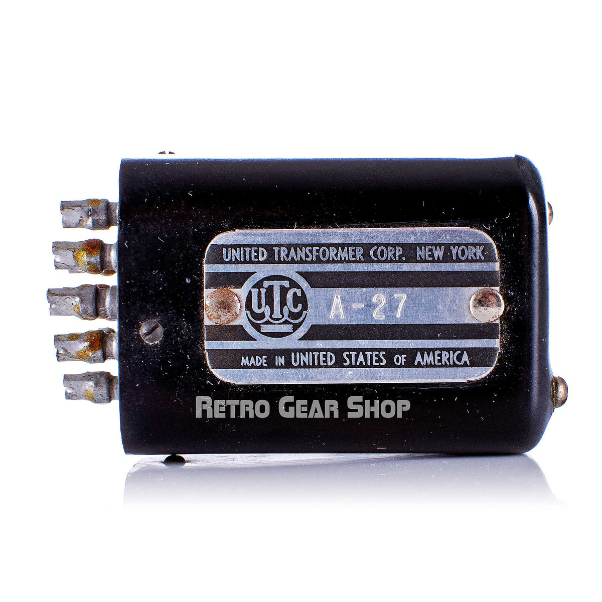 UTC A-27 Audio Transformer Rare Vintage A27 United Transformer Corp ...