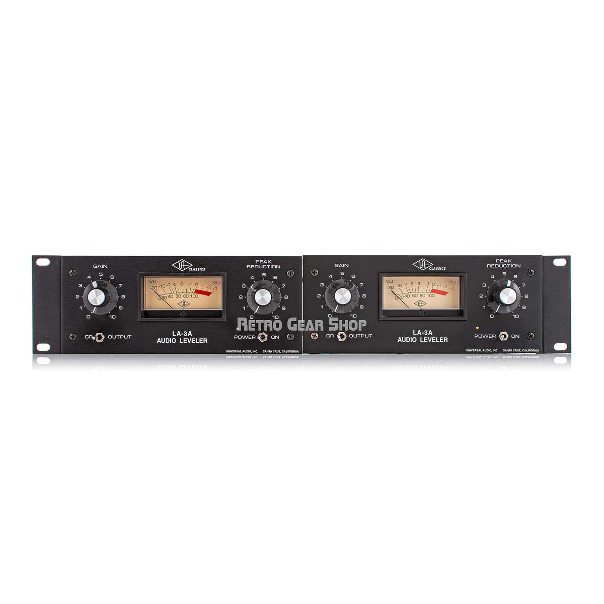 Universal Audio LA-3A Audio Leveler Compressor Reissue Pair UA LA3A ...