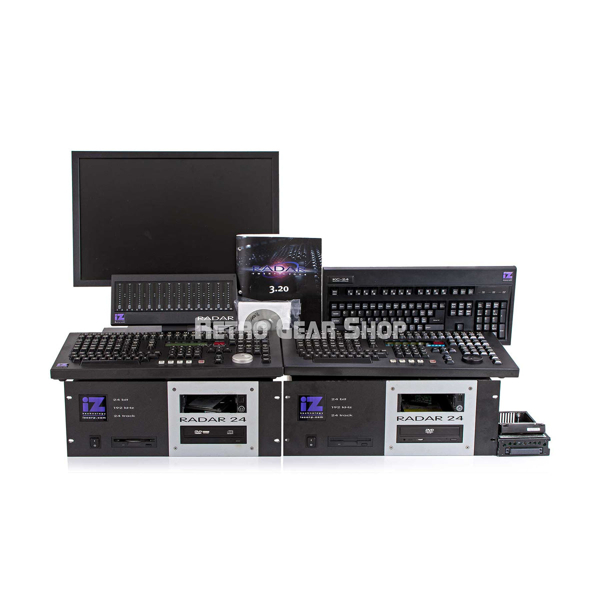 iZ Radar 24 Remote Meterbridge KC-24 Remote Otari Remote Bundle – Retro ...