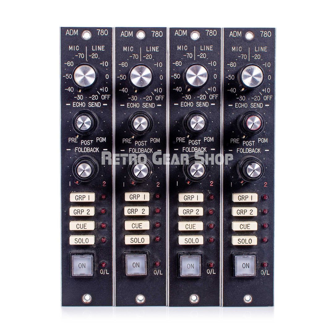 ADM 780 Modules Mic Preamp Set Vintage Rare – Retro Gear Shop