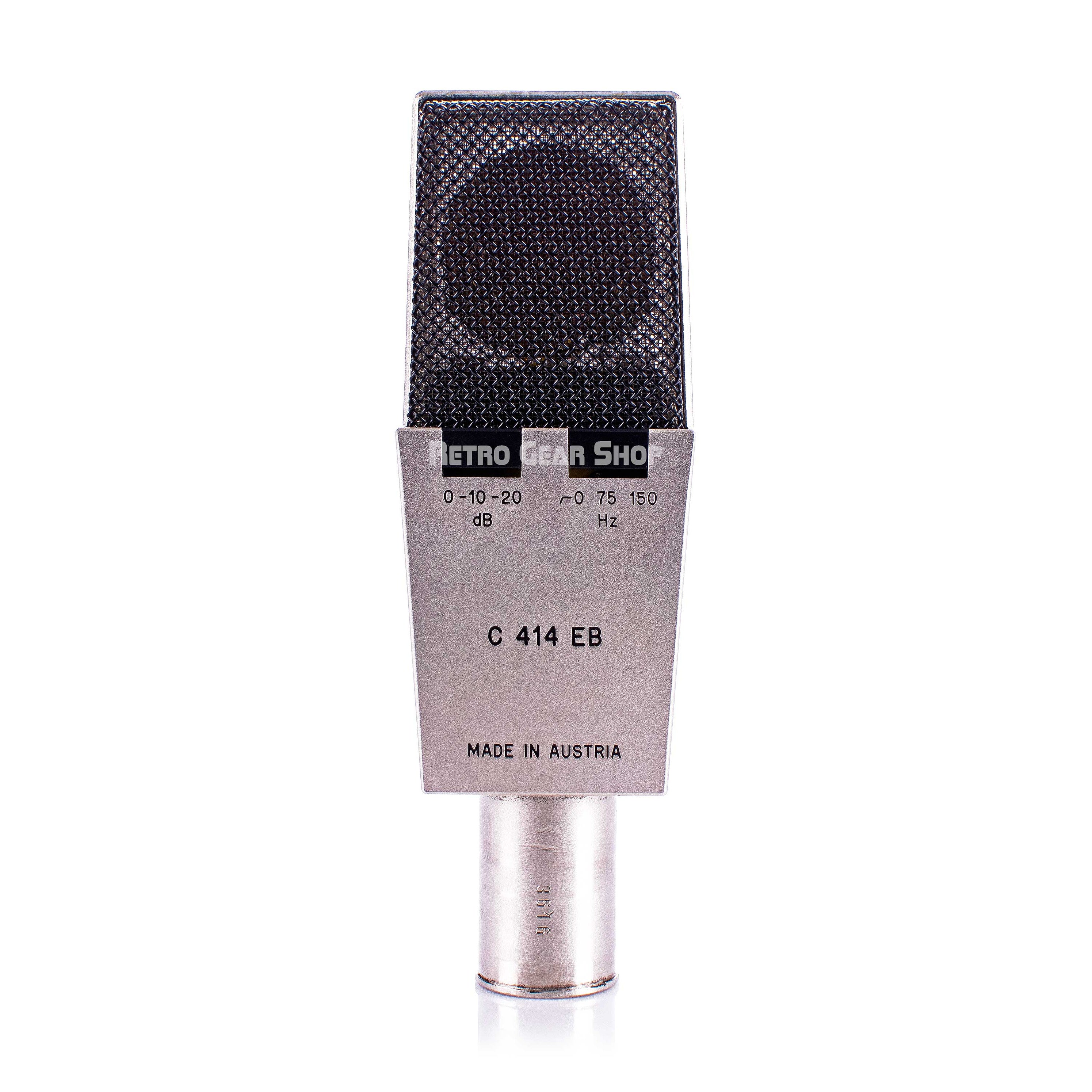 AKG C414 EB CK12 Capsule Condensor Microphone Vintage Rare Mic Modded ...