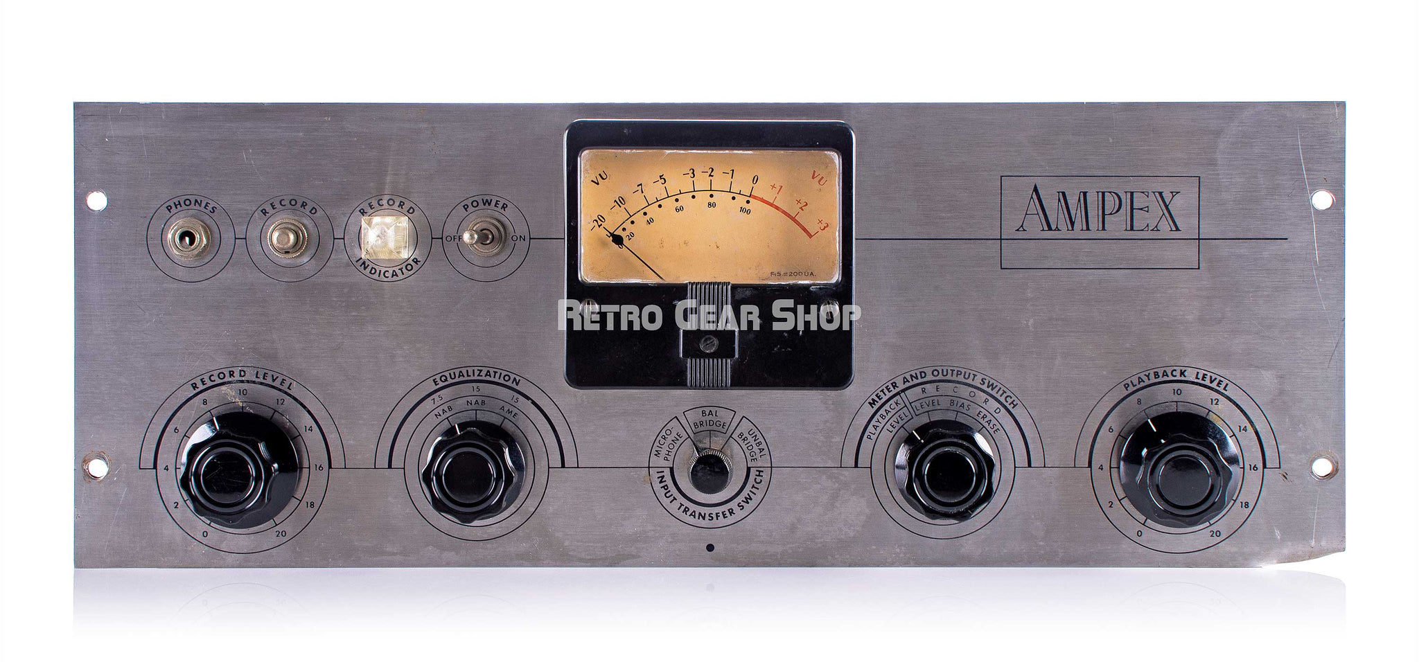 Ampex 351 Tube Preamp EQ Vintage Rare Serviced – Retro Gear Shop