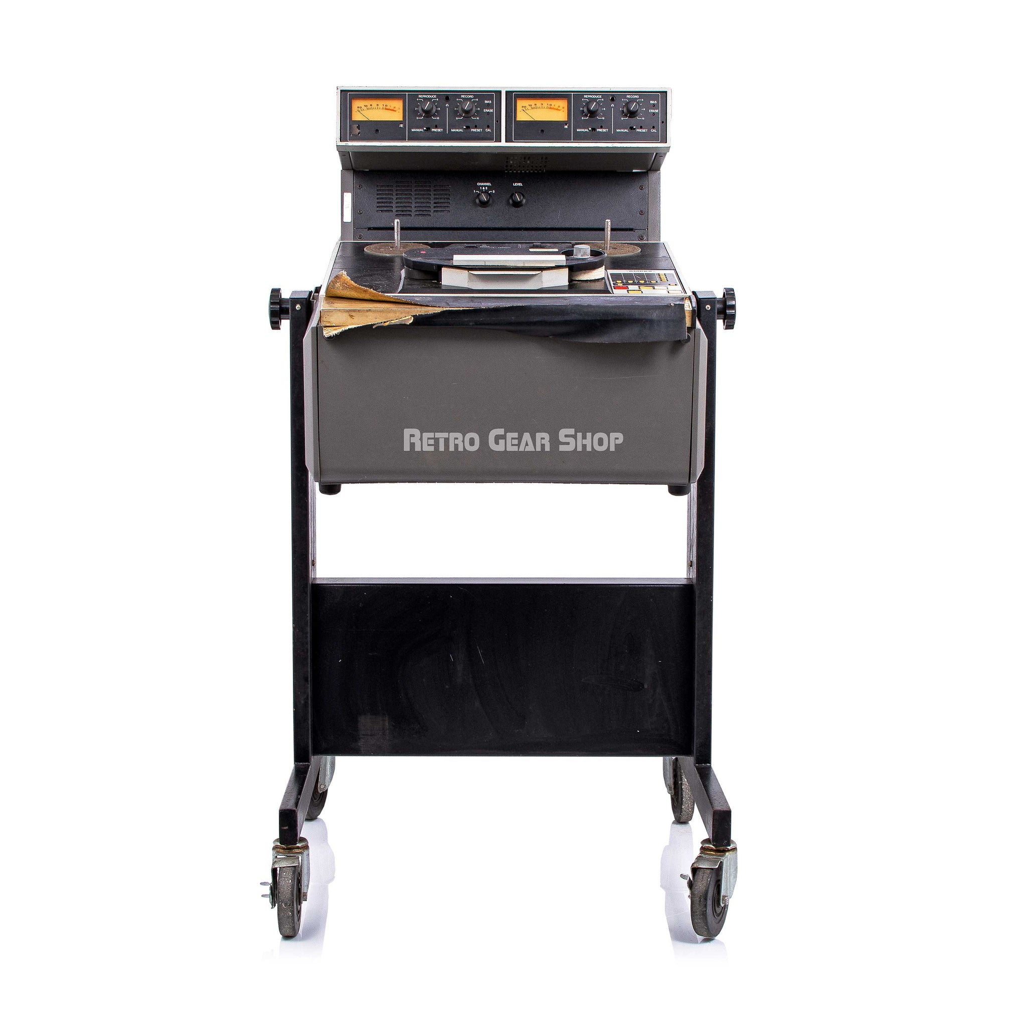 Ampex ATR-102 1/2" Stereo Tape Recorder Machine Analog Vintage Rare ...